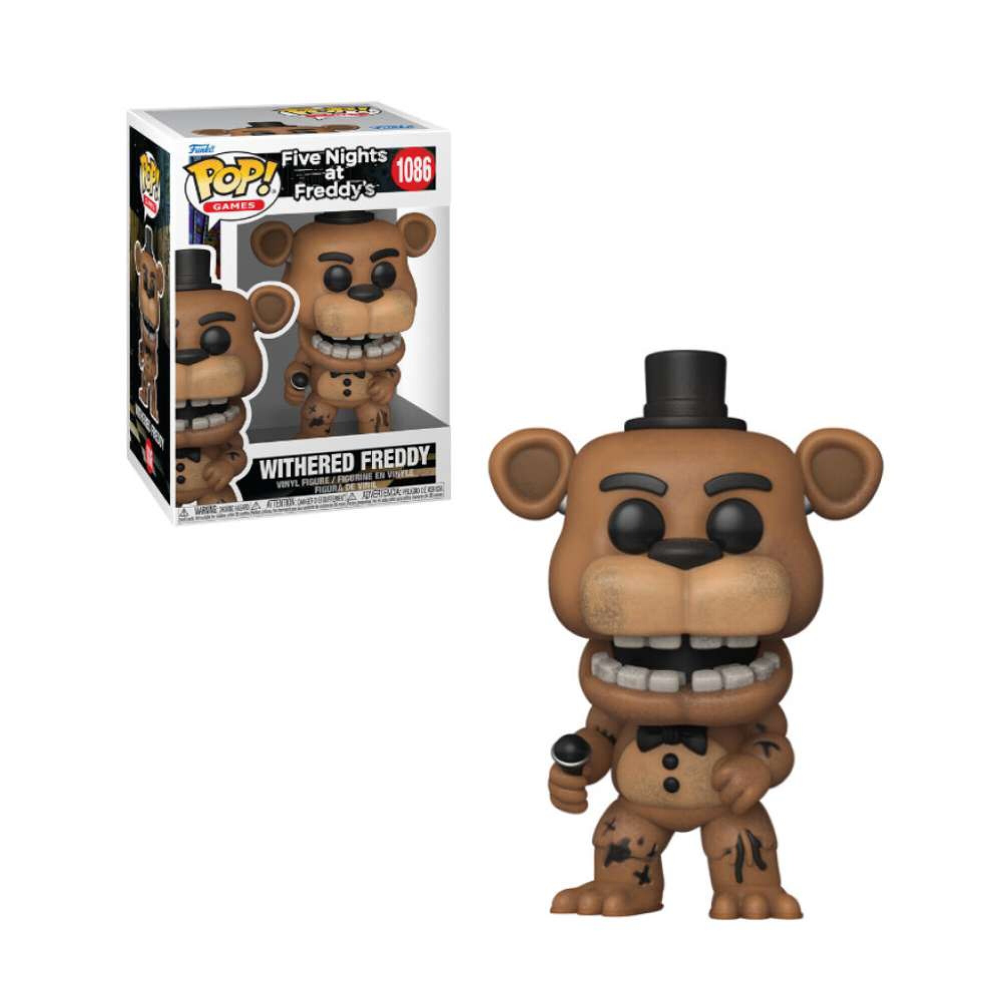 Withered Freddy - Five Nights At Freddy's - 1086 — Tienda Soy Santander