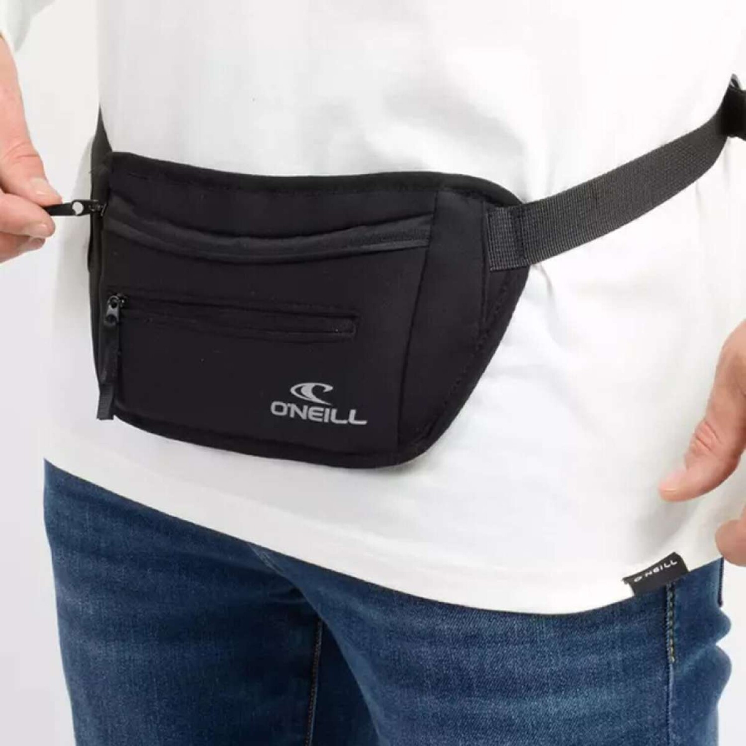 Riñonera Oneill Basic - Negro — Tienda Soy Santander