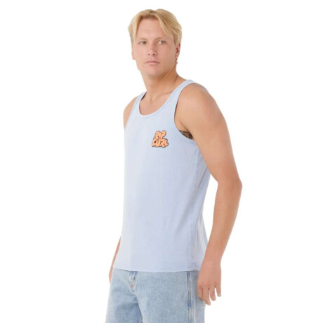 Musculosa Rip Curl Raw Energy Bubble - Celeste — Tienda Soy Santander