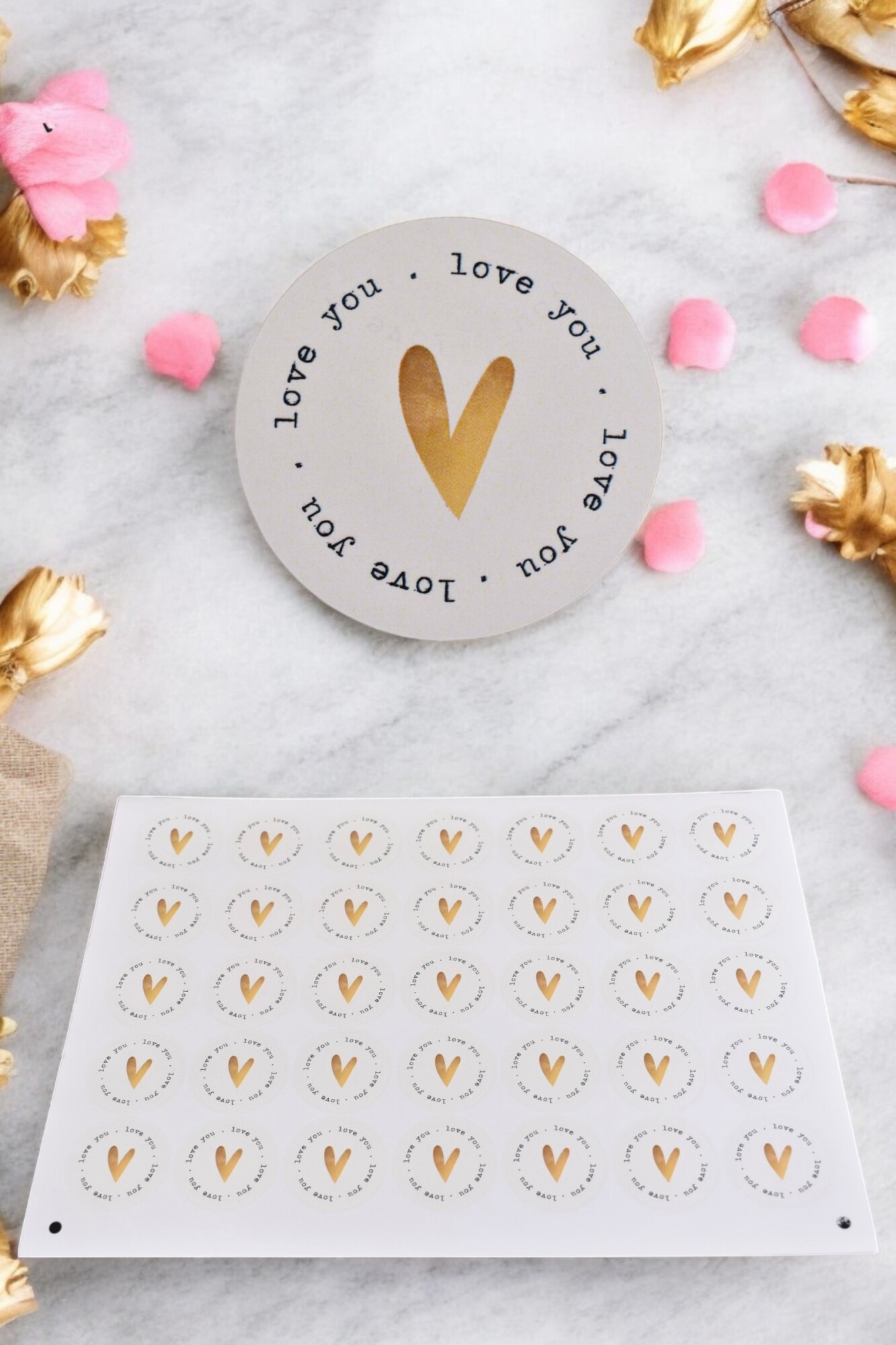 Stickers amor plancha - DISEÑO 4 — PaperPack