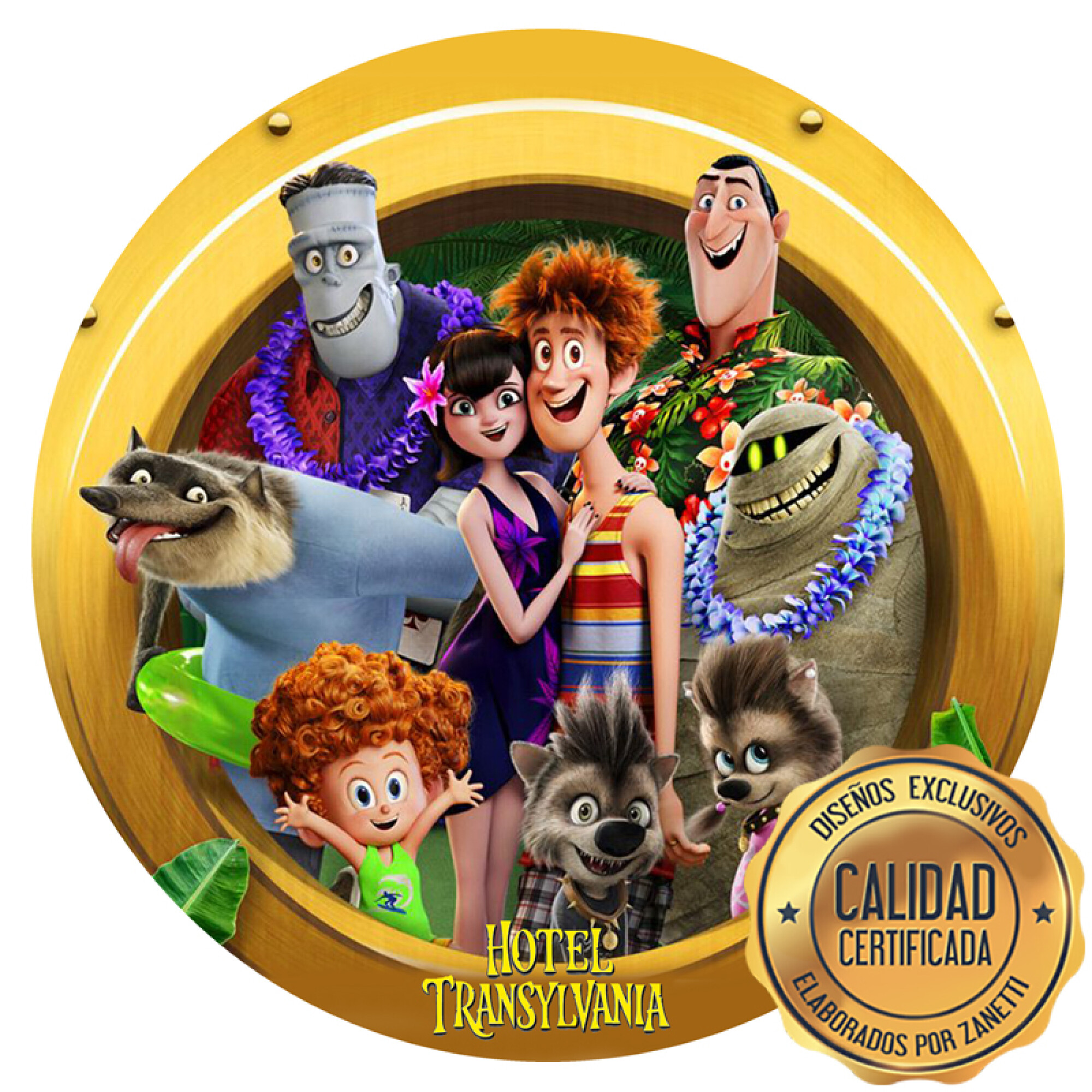 Lámina Hotel Transylvania - Red. — Zanetti