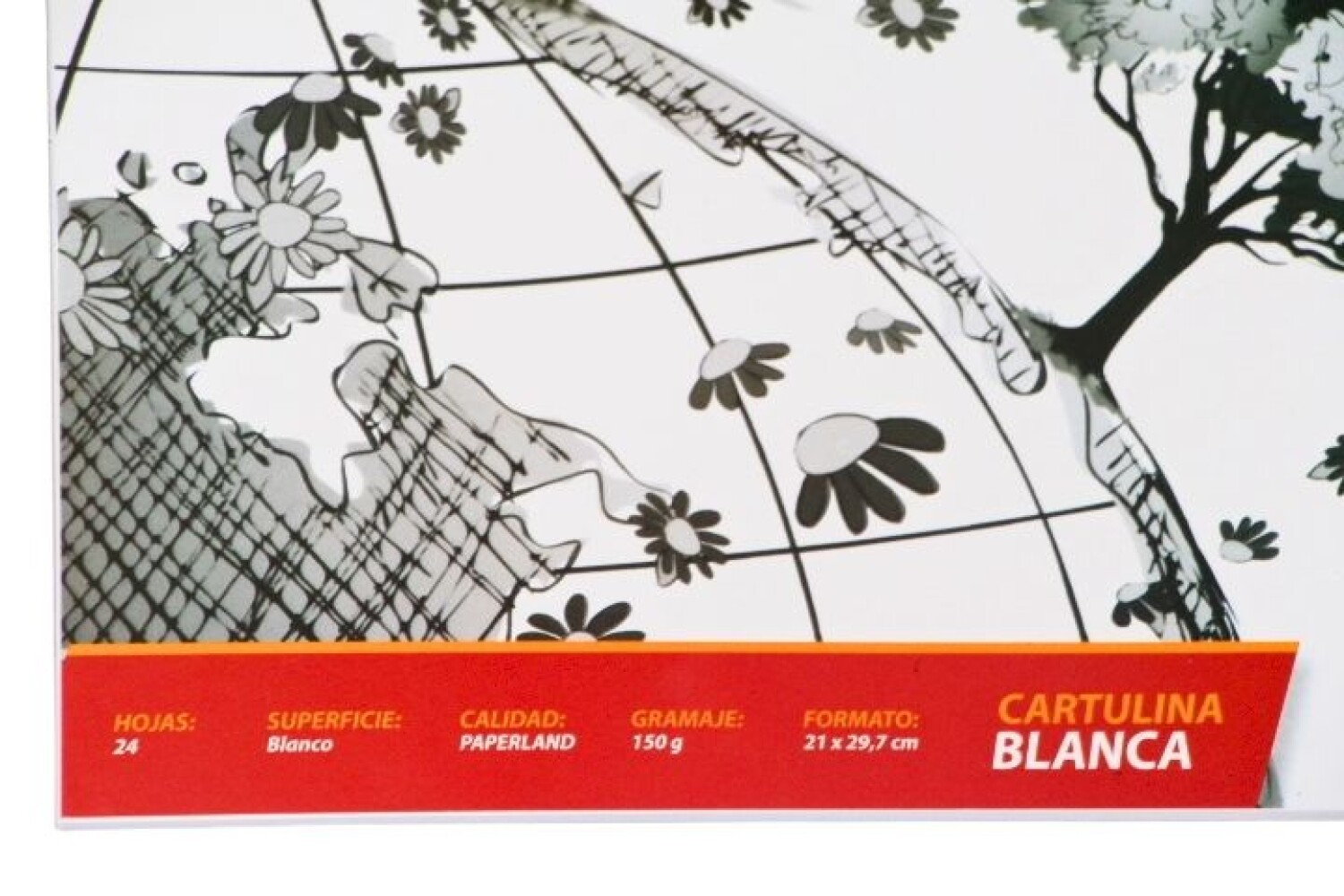 BLOCK PAPERLAND A4 BLANCO 24 HOJAS — Alberto Gandulia