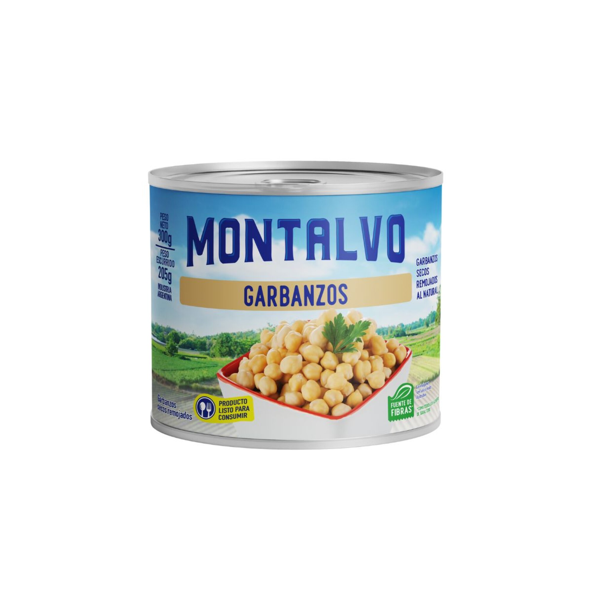 Garbanzos En Lata Montalvo - 300 Grs — Artico congelados