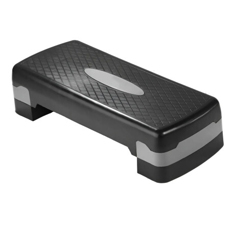 Step pro para ejercicio altura ajustable 68cm - Gris — Aventureros