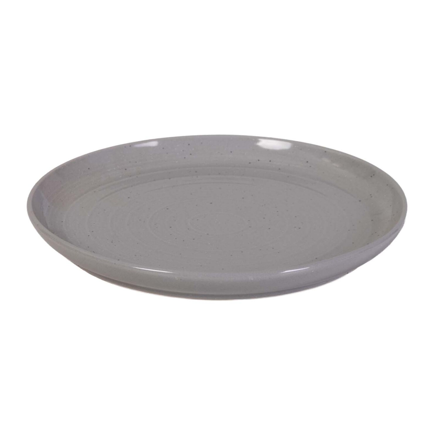 Plato Ceramica Gris Lanny — Divino