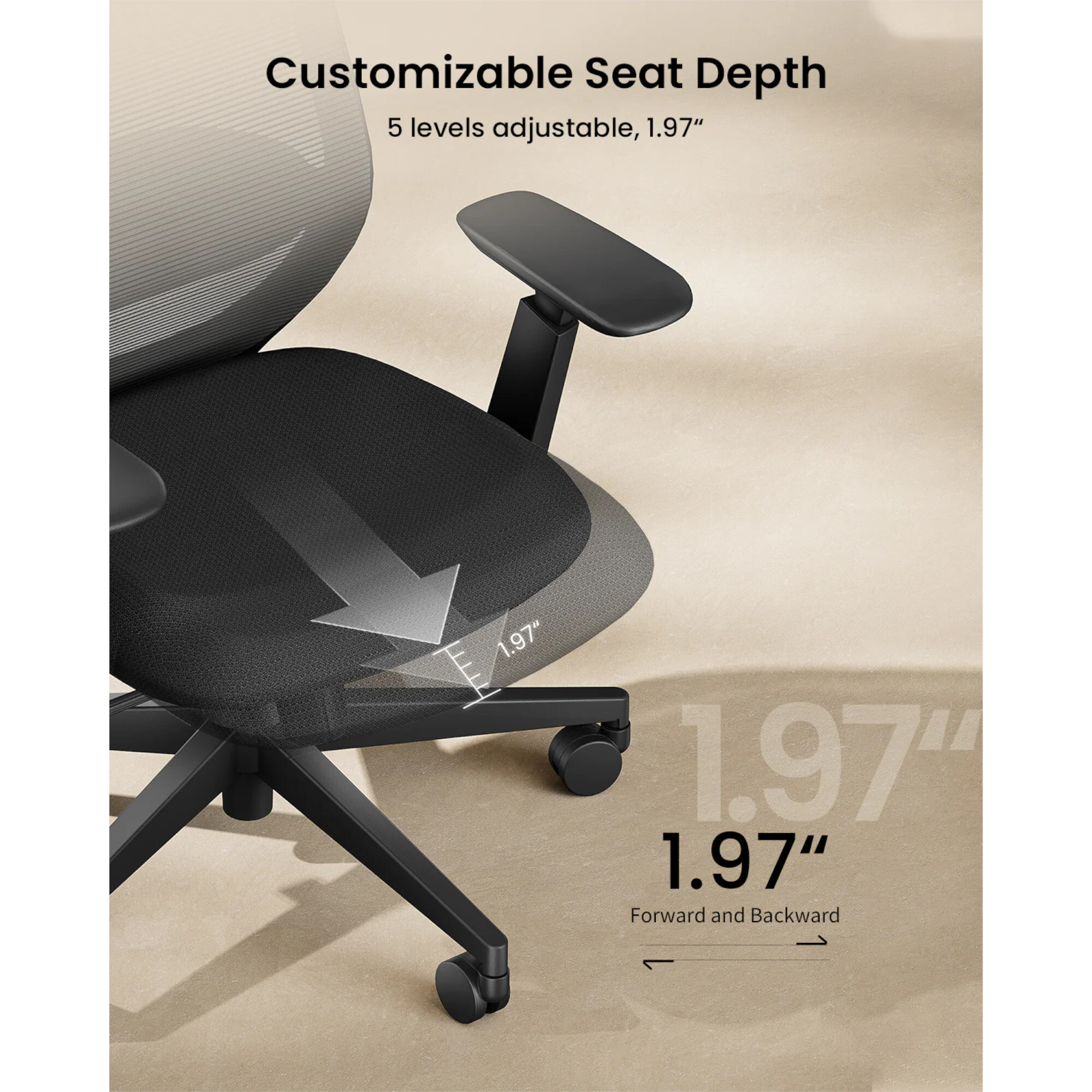 Silla de Escritorio Ergonómica Ajustable 360°/130° Protoarc EC200 ...