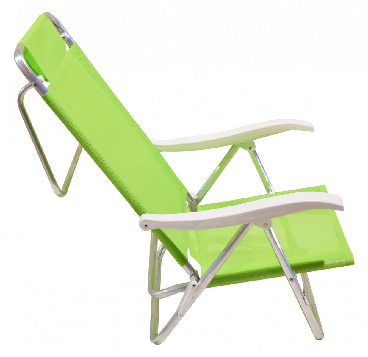 Reposera de aluminio. — El Clon