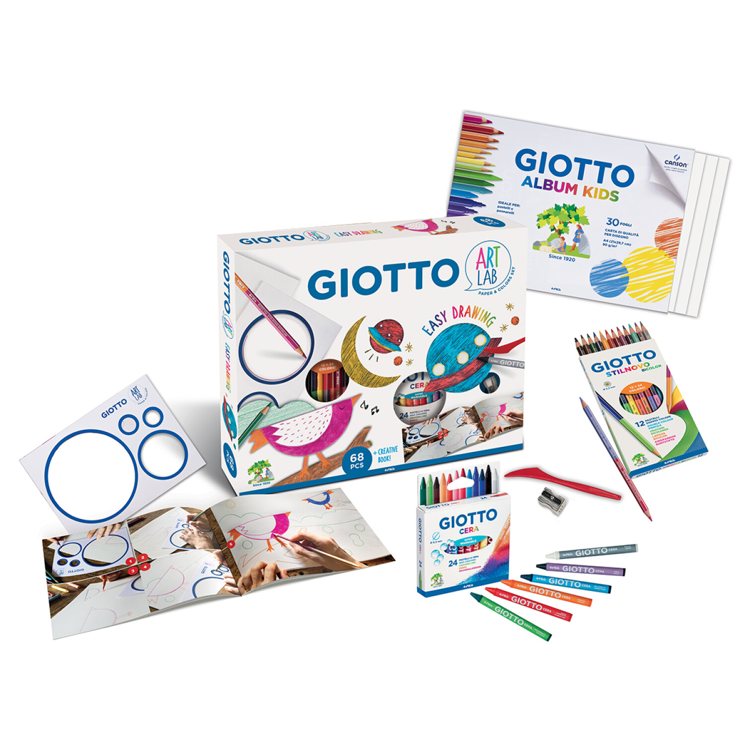Set GIOTTO Art Labs EASY DRAWING — Rumba