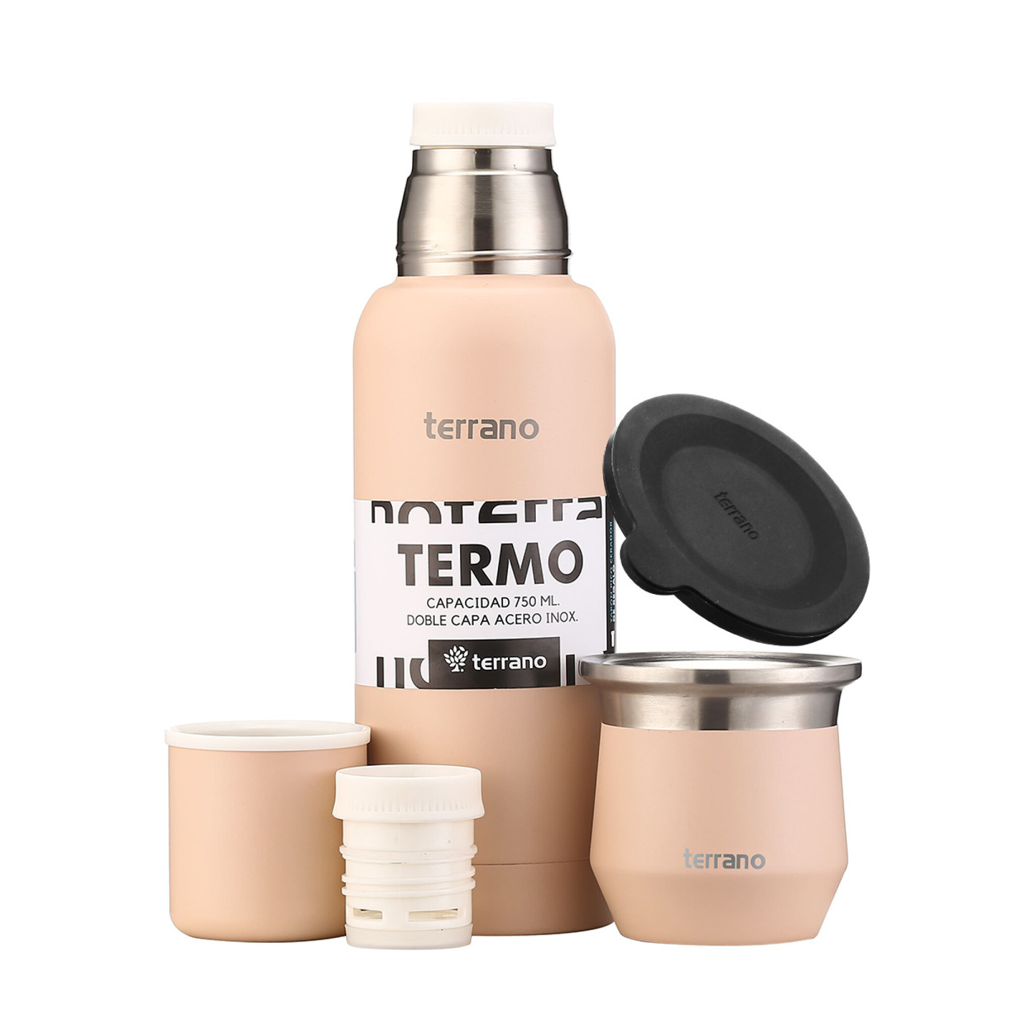 Kit 750ML. Slim - Mate Flap - Rosa — Terrano