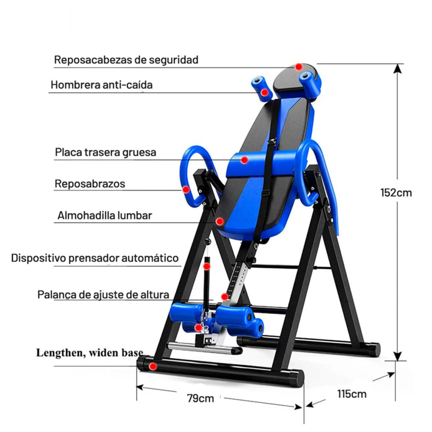 Tabla De Inversión Fitness Camilla Terapia Lo Último! — El Rey del ...