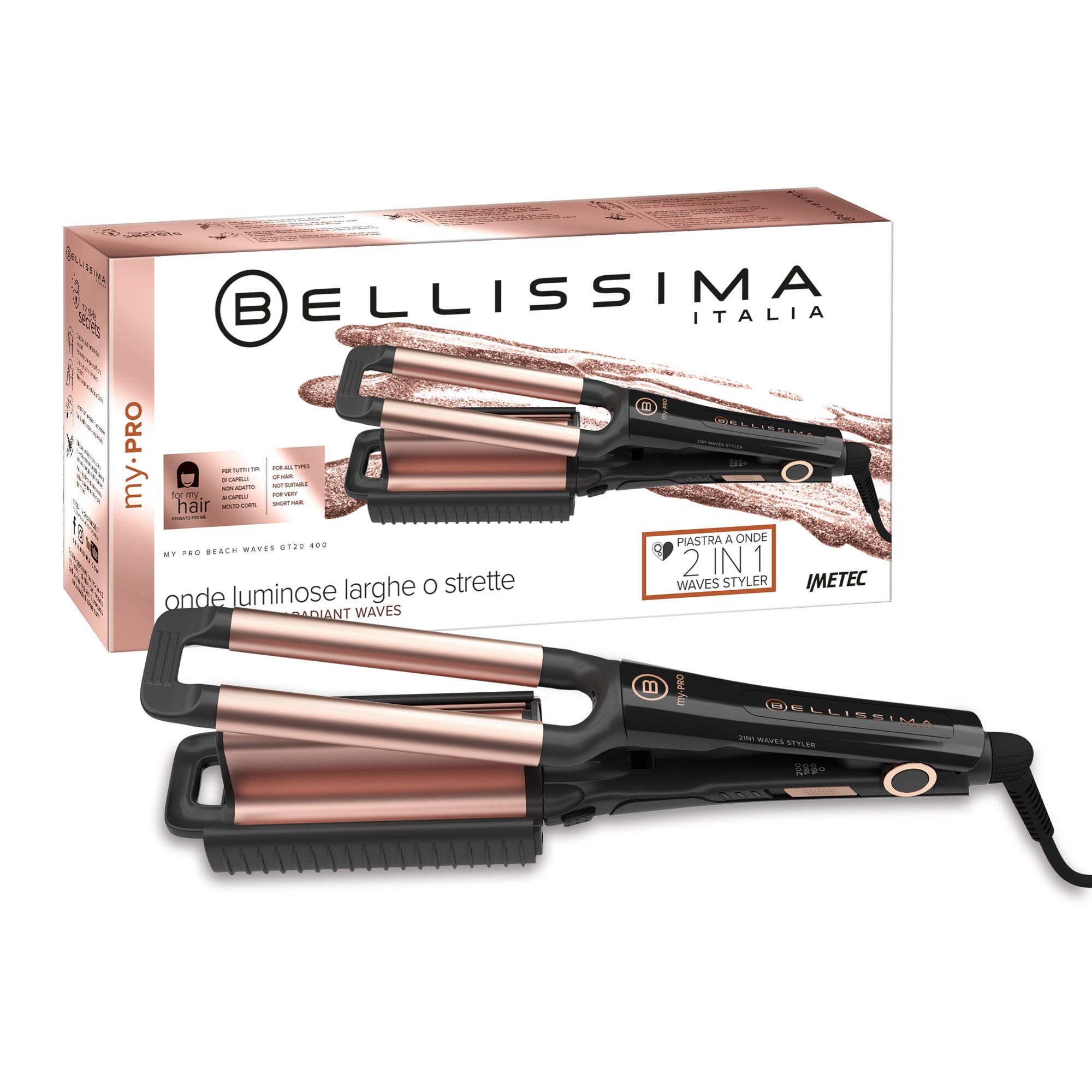 Ondulador Bellissima My Pro Beach Waves GT20 400 — Bristol