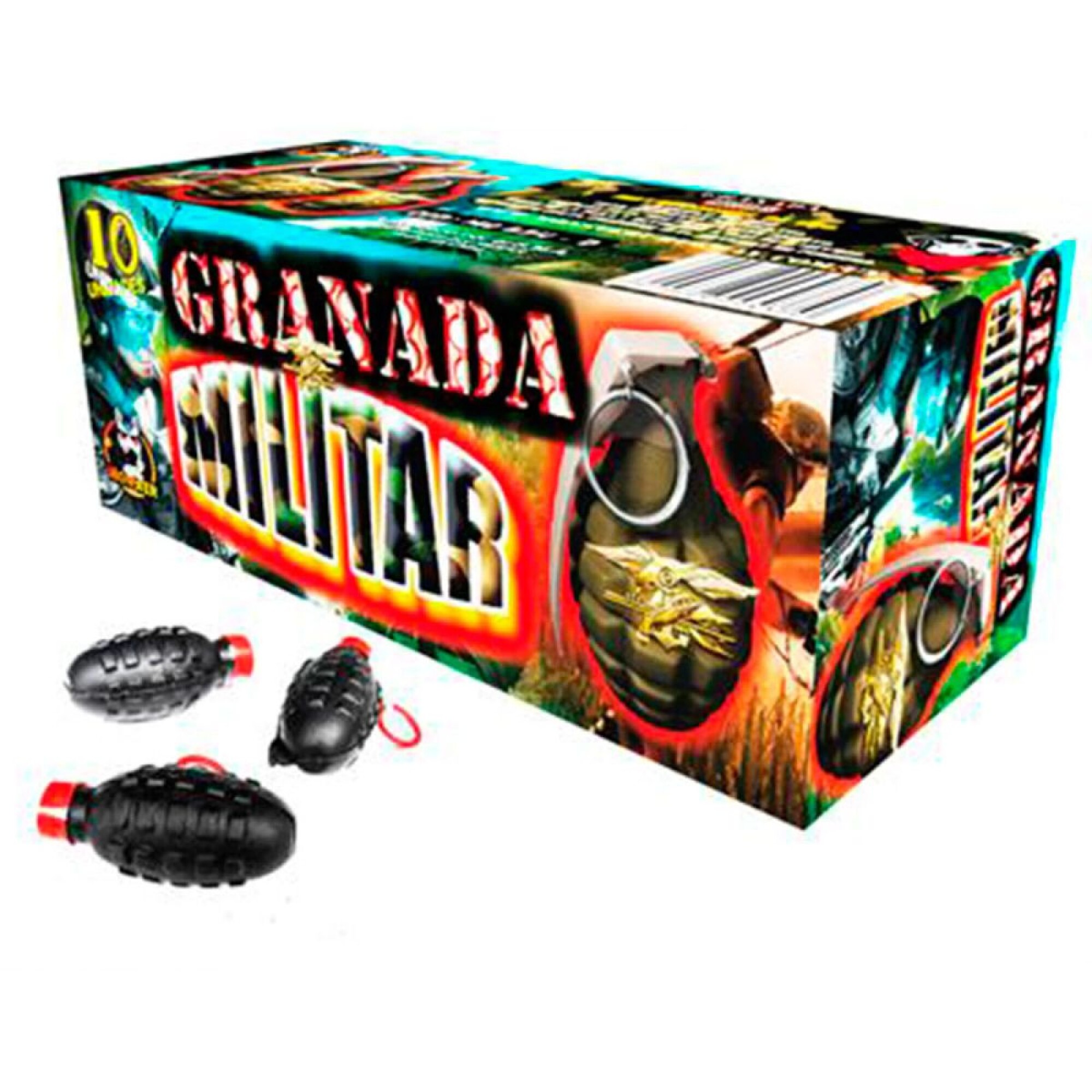 GRANADA MILITAR X10PCS — Monster