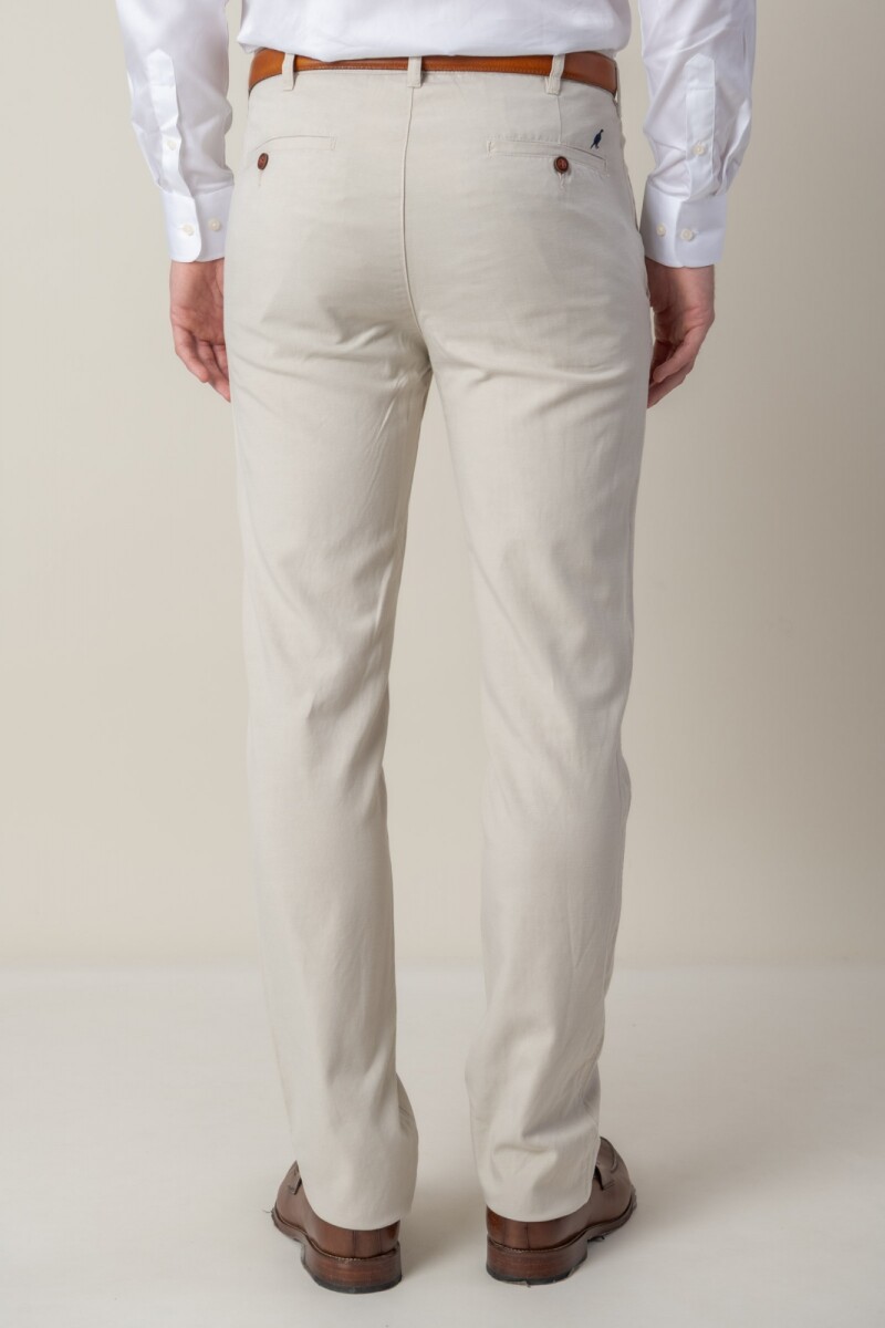 Pantalón de Tencel Classic Fit - Hielo — Club House