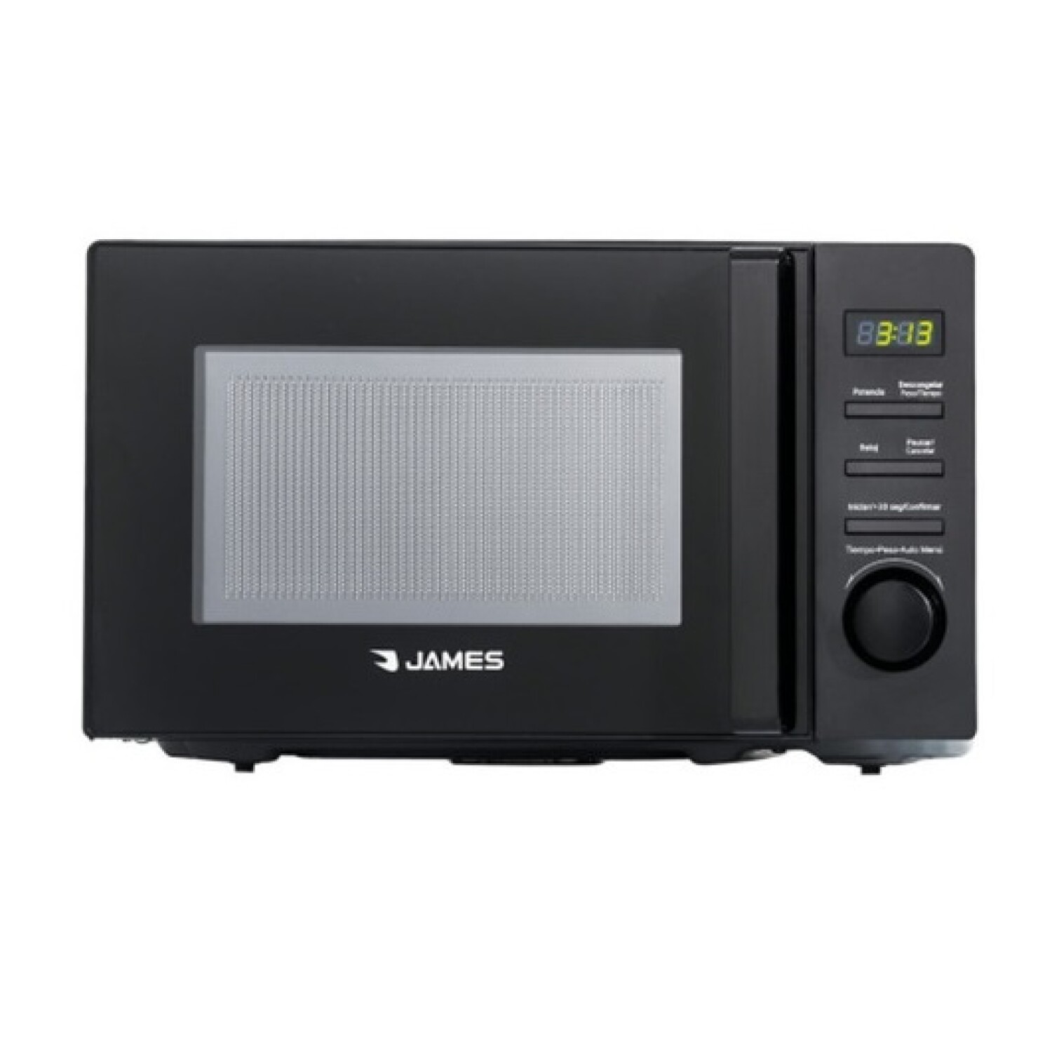 Microondas James J-20 Mdn Negro 20 Lts — La Tentación
