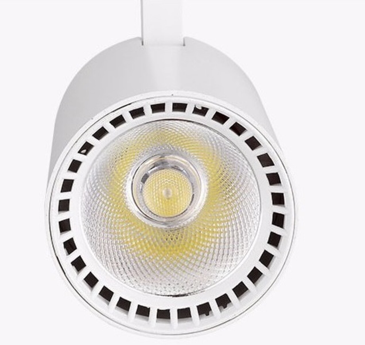 Spot de riel tracklight led 10w Luz Cálida 3000K, 2 vías - Blanco ...