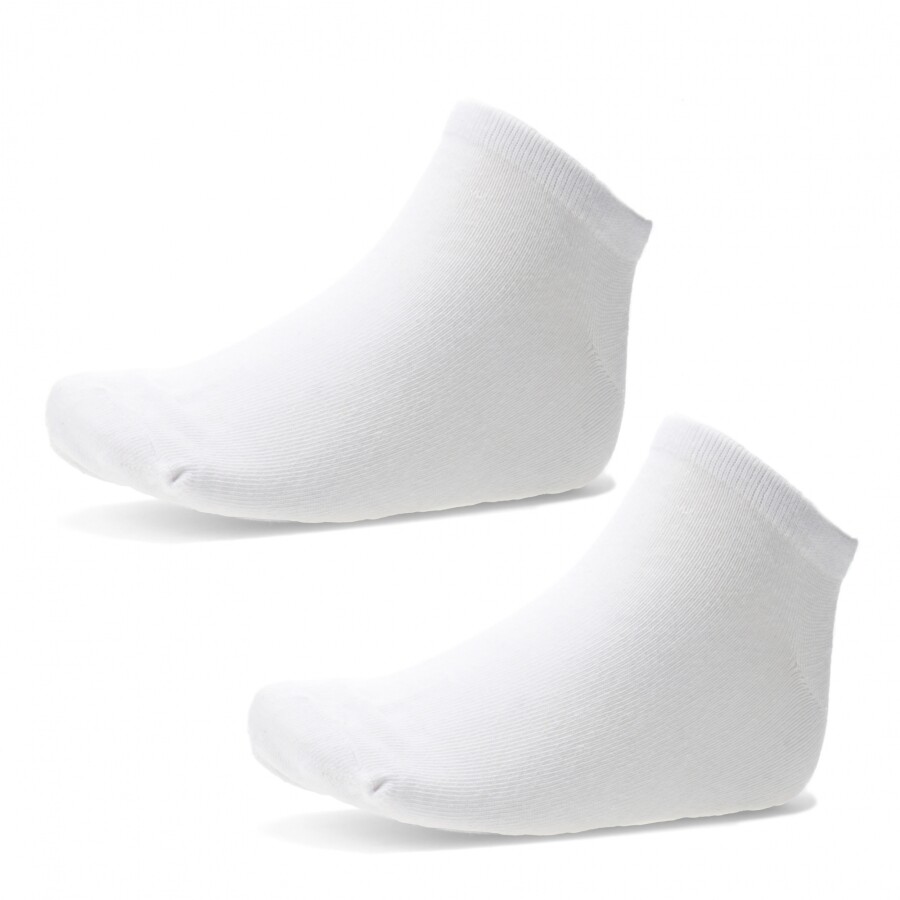 Medias de Hombre Push Media pack x2 solido black / white - Blanco ...