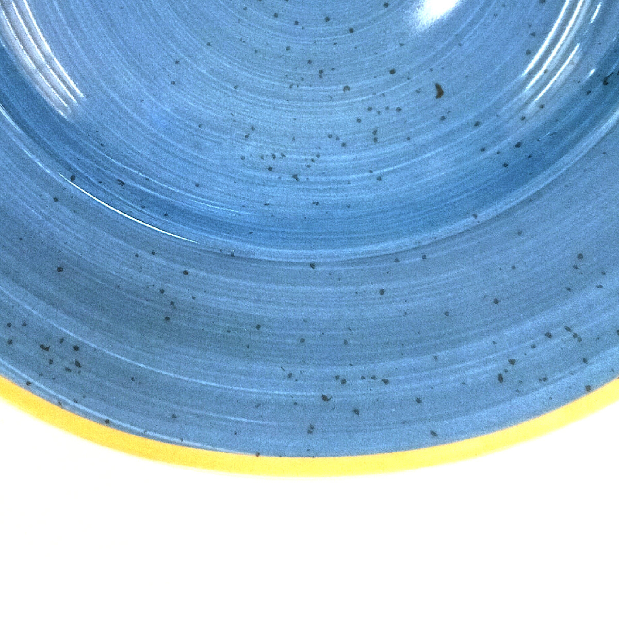 Plato Azul Hondo 23cm Splash Blue | Por Unidad — Volf