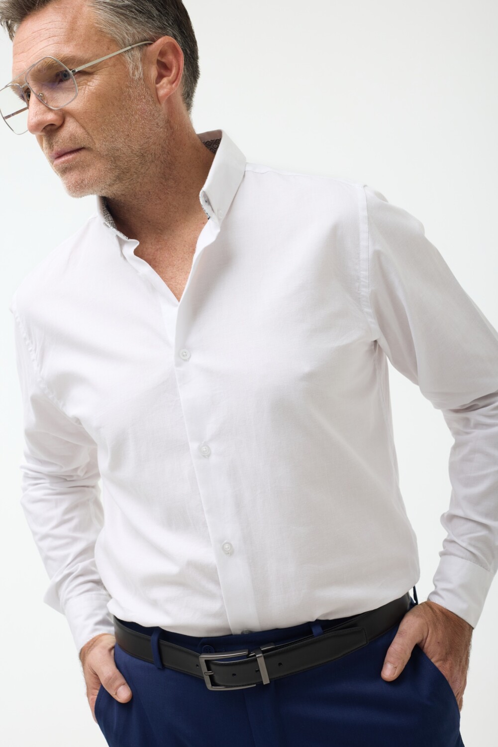 Camisa Oxford - BLANCO — ALTOCONCEPTO