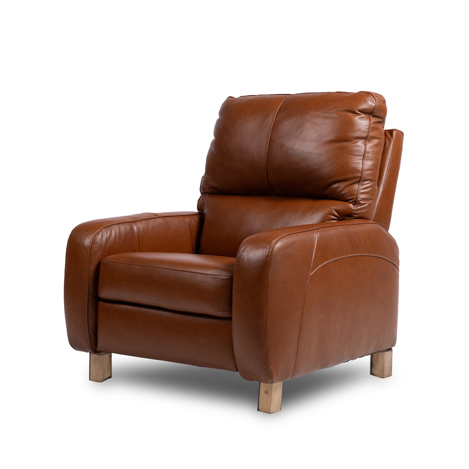 Butaca Brickell (Reclinable) - Cuero Básico - 457 (Brandy) — NYR Uruguay