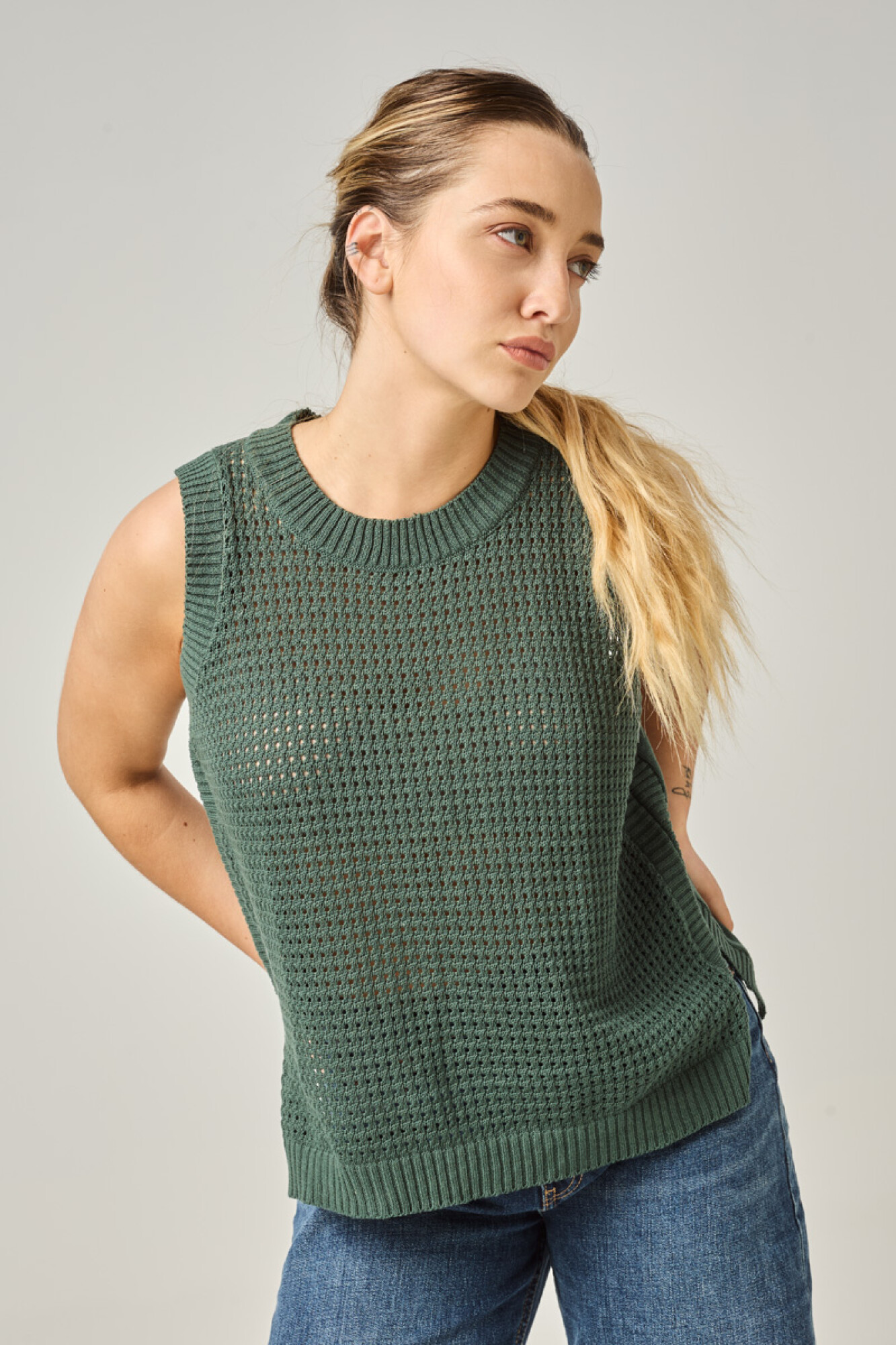 Chaleco cleo - Verde — Pecarí