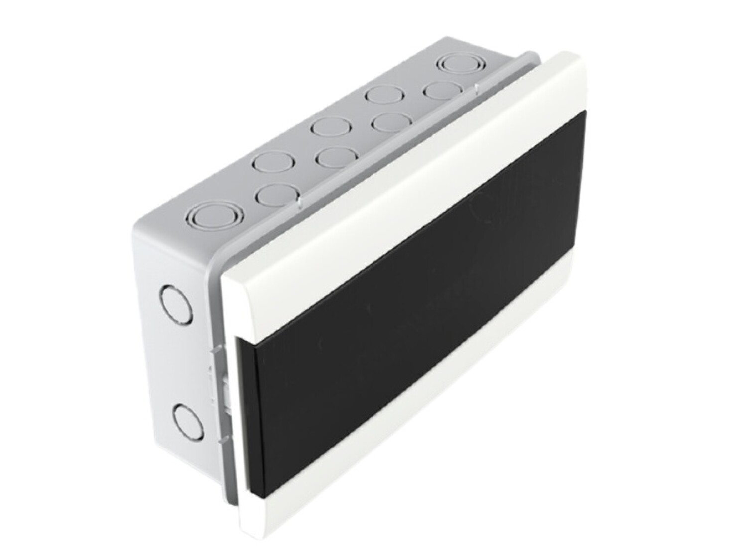 TABLERO EMB. PLAST. P/16 TM DIN PUERTA FUME GENROD — Luminotecnia
