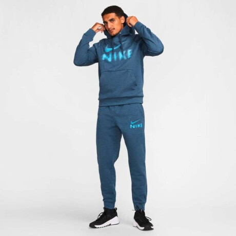 Abrigo Polera Hoodie Swoosh de Hombre - Azul — Tienda Soy Santander