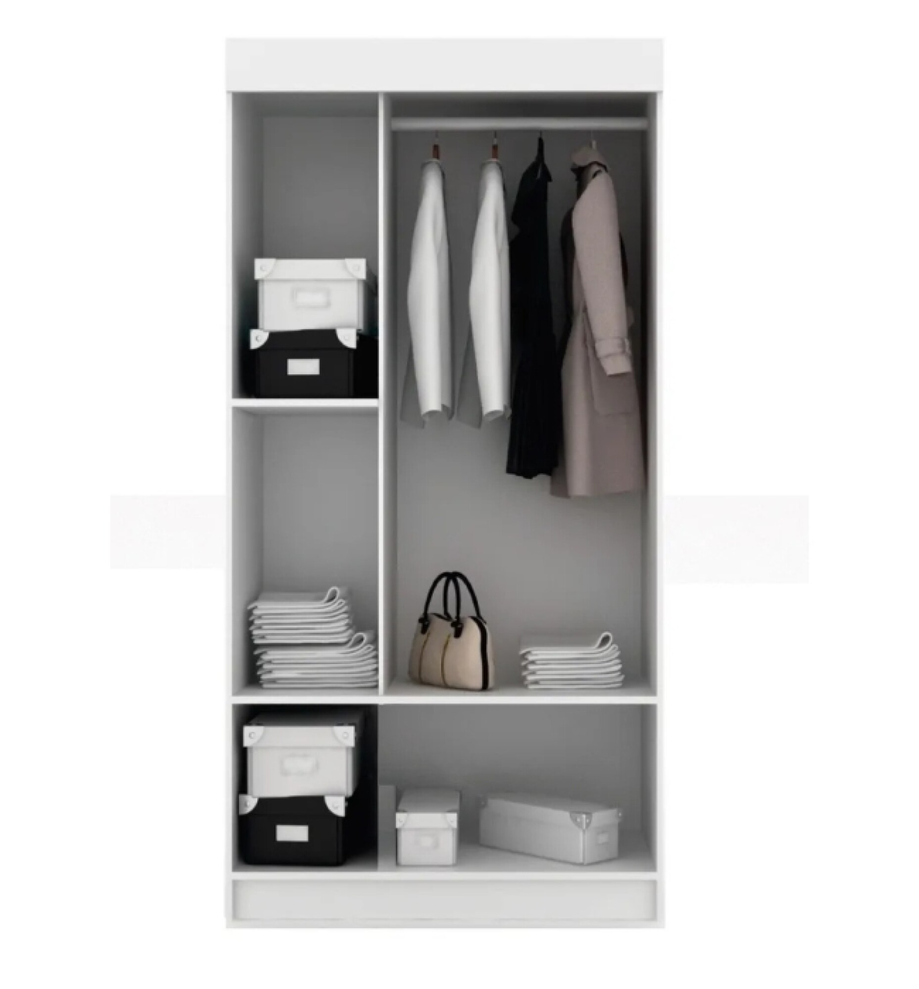Ropero Dalia 2 Puertas Correr Tabaco Mdp — Albanes