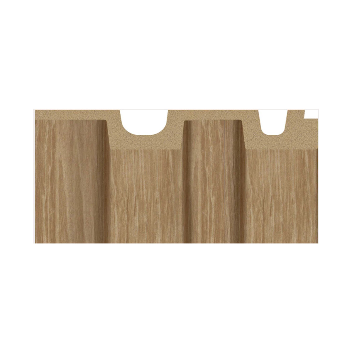 Revestimiento Simil Madera Marron Claro en EPS — Prodeco