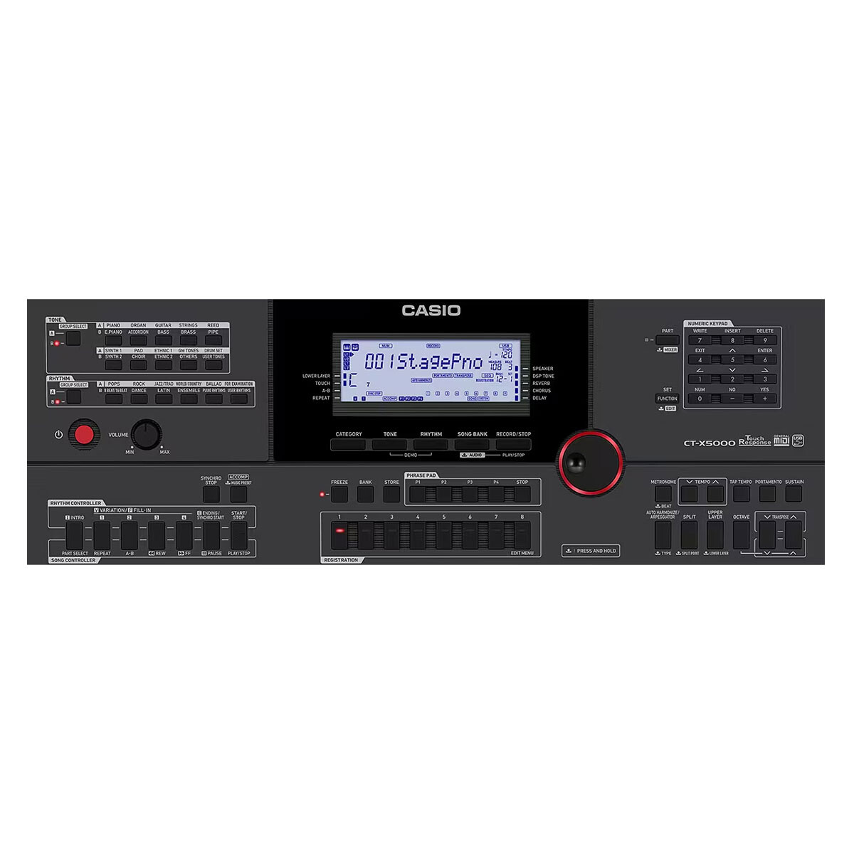 órgano Casio Ctx5000 — Palacio de la Música