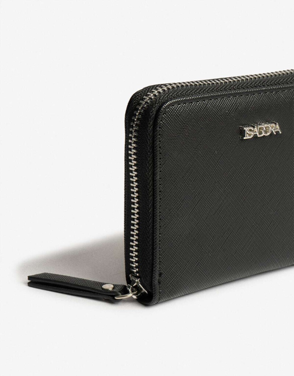 Billetera Con Cierre - Negro — Tienda Soy Santander