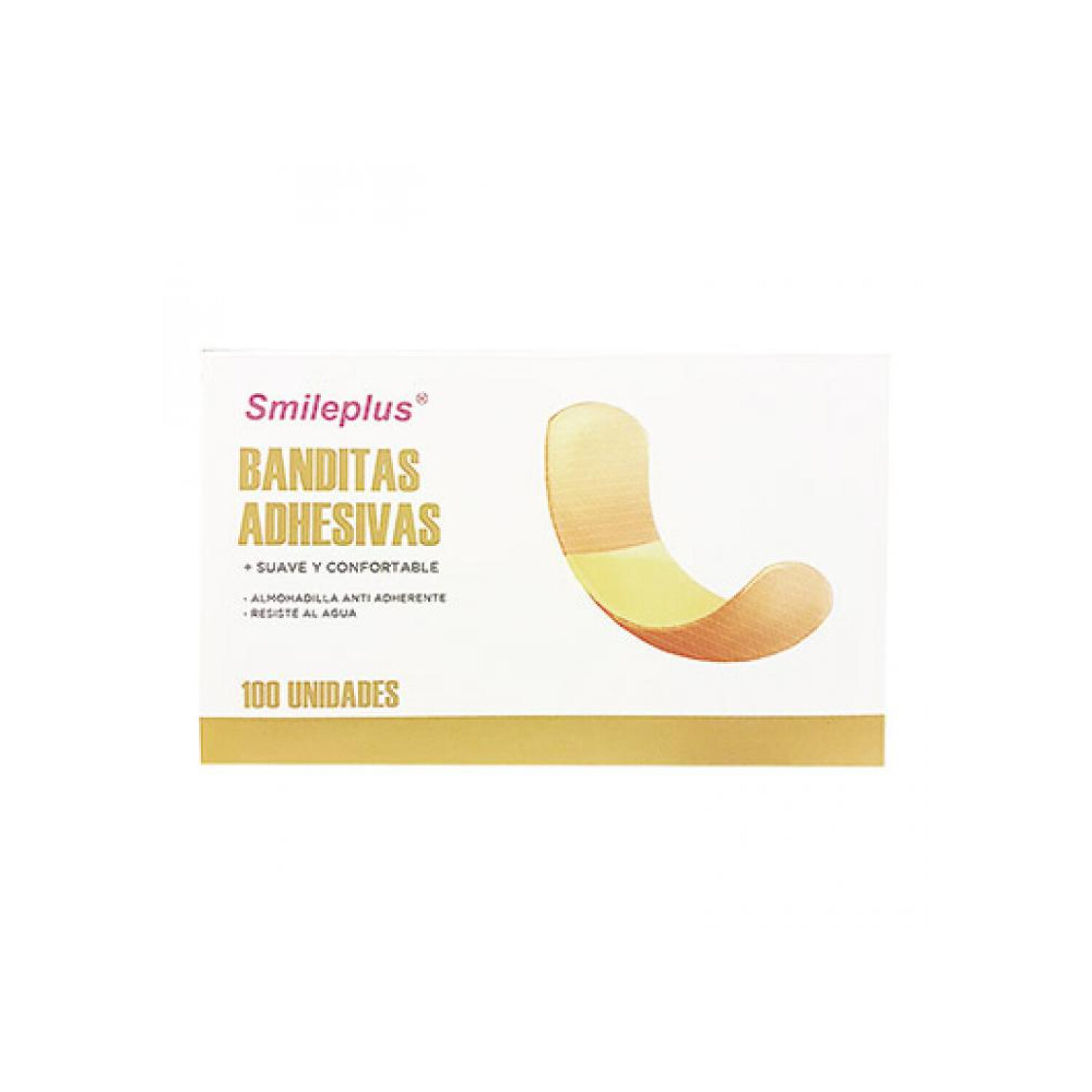 Banditas Adhesivas Smileplus 100 Unidades — San Roque