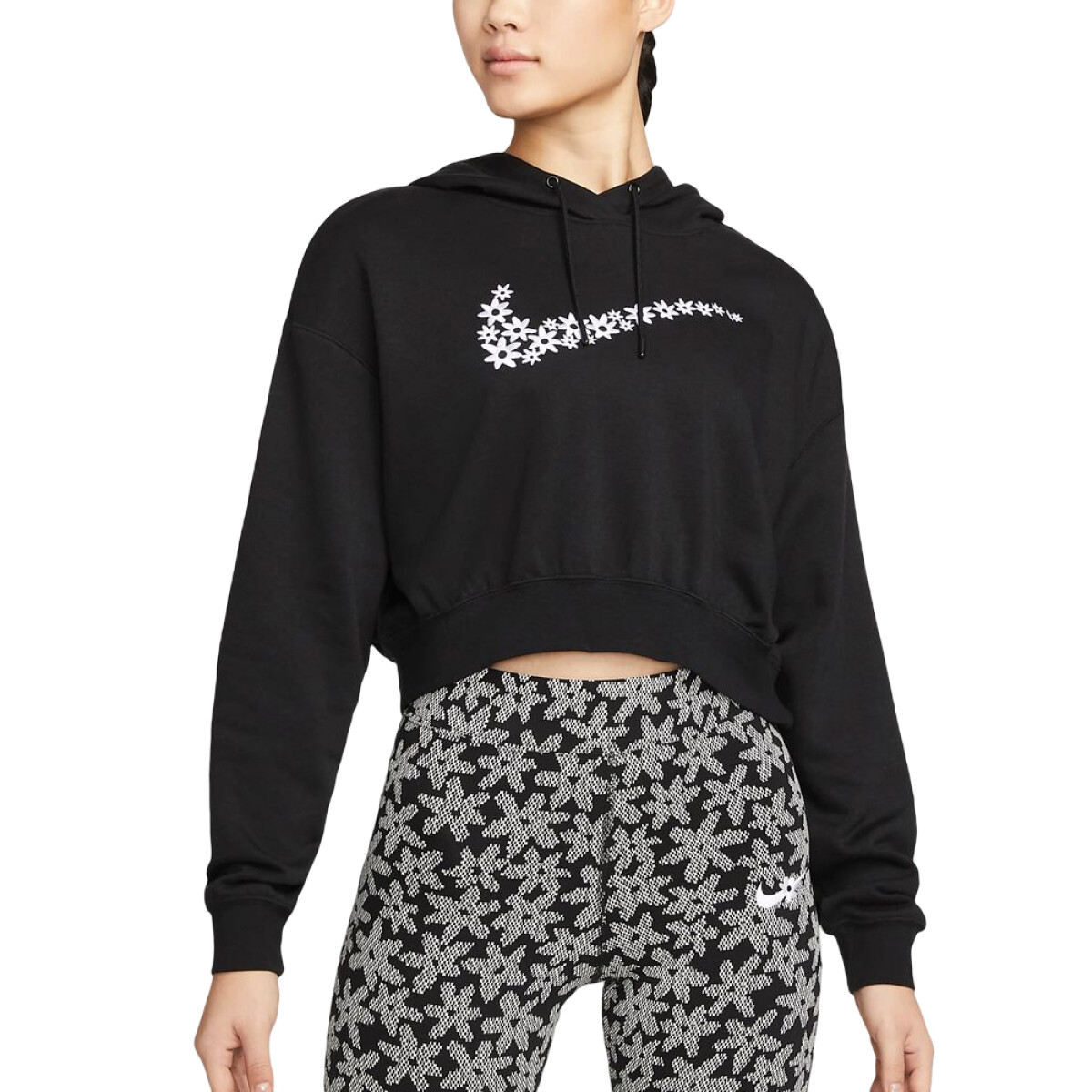 BUZO NIKE SWOOSH FLEECE - Black — Zooko