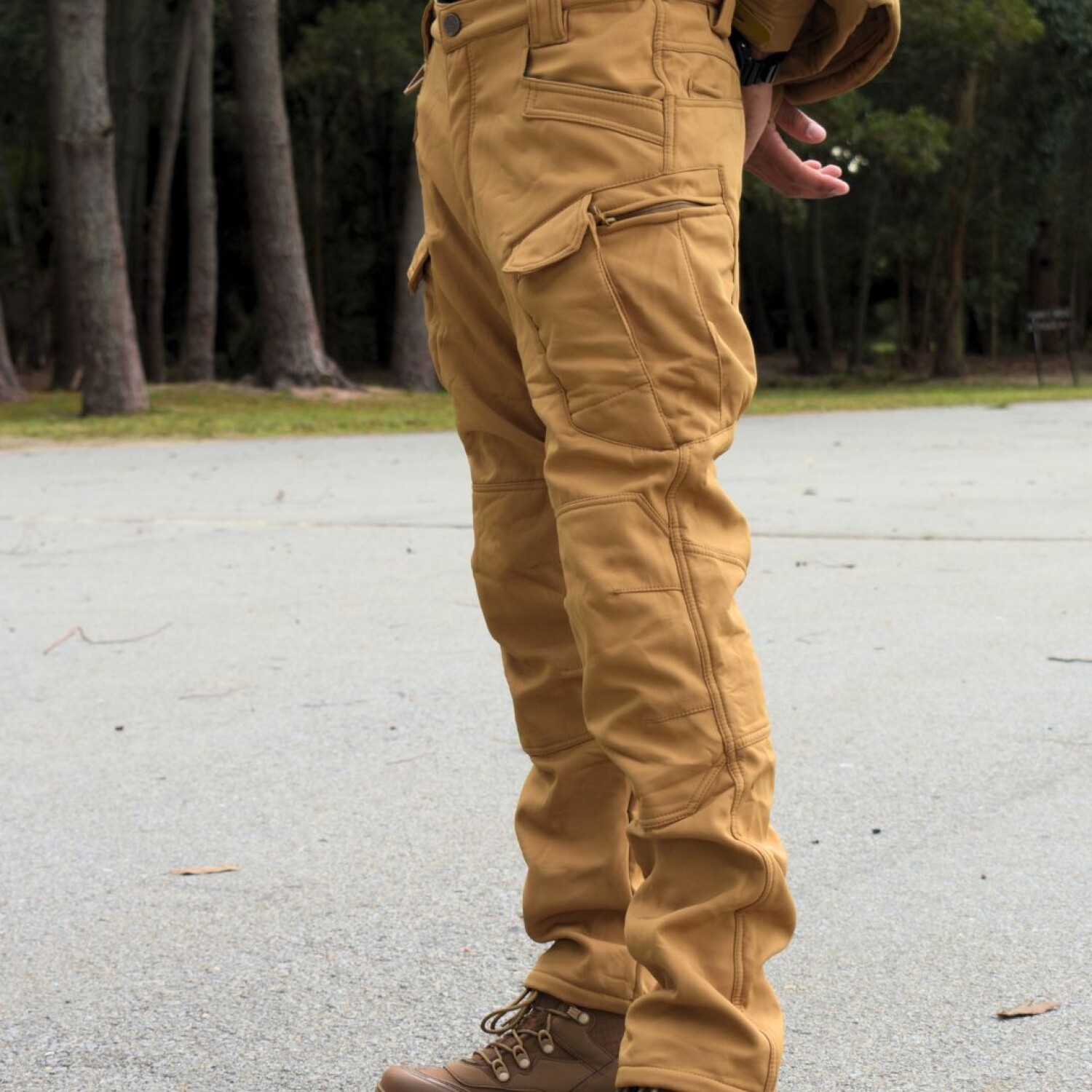 Pantalón SWAT reforzado Térmico neopreno micropolar Repelente al Agua ...