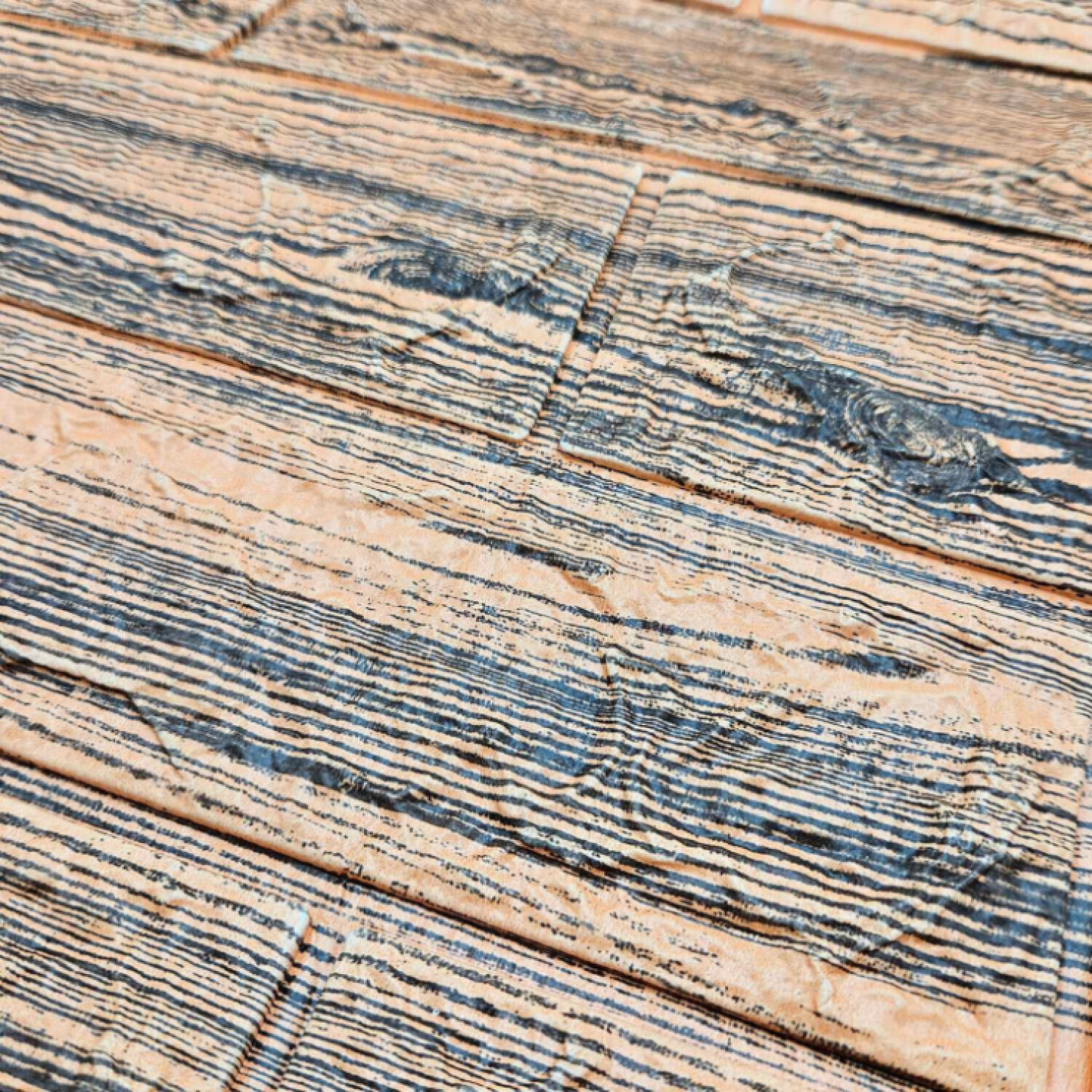 Placas Autoadhesivas Revestimiento Pared Simil Madera X100 Unidades ...