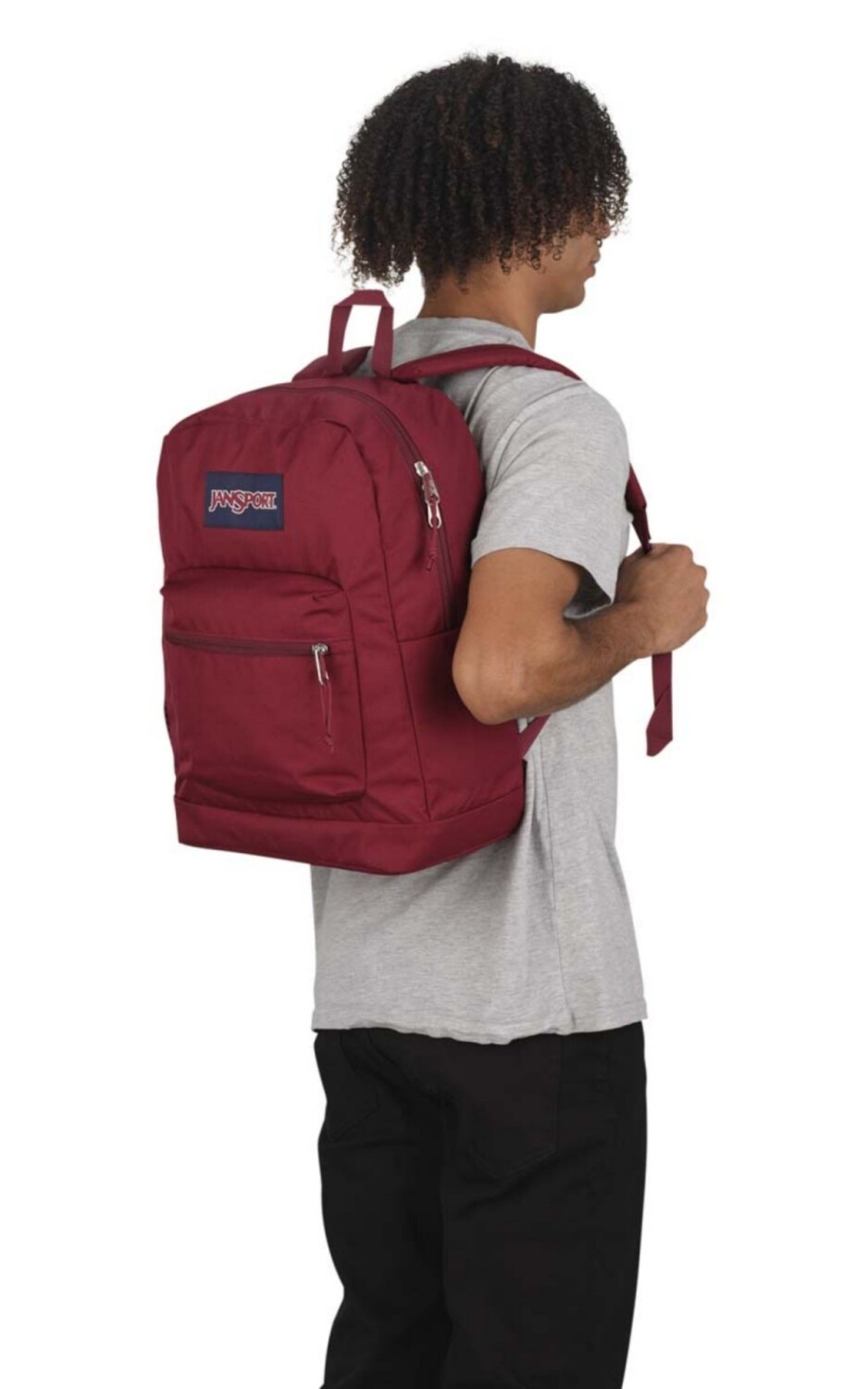 MOCHILA CROSS TOWN PLUS - RUSSET RED — Jansport