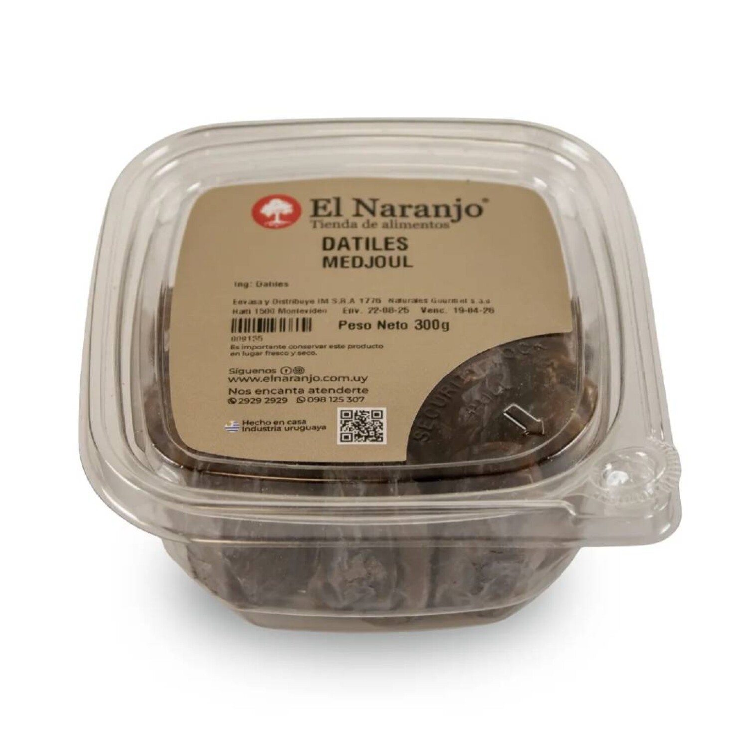 Datiles Medjoul El Naranjo - 300 Grs — Tienda Soy Santander
