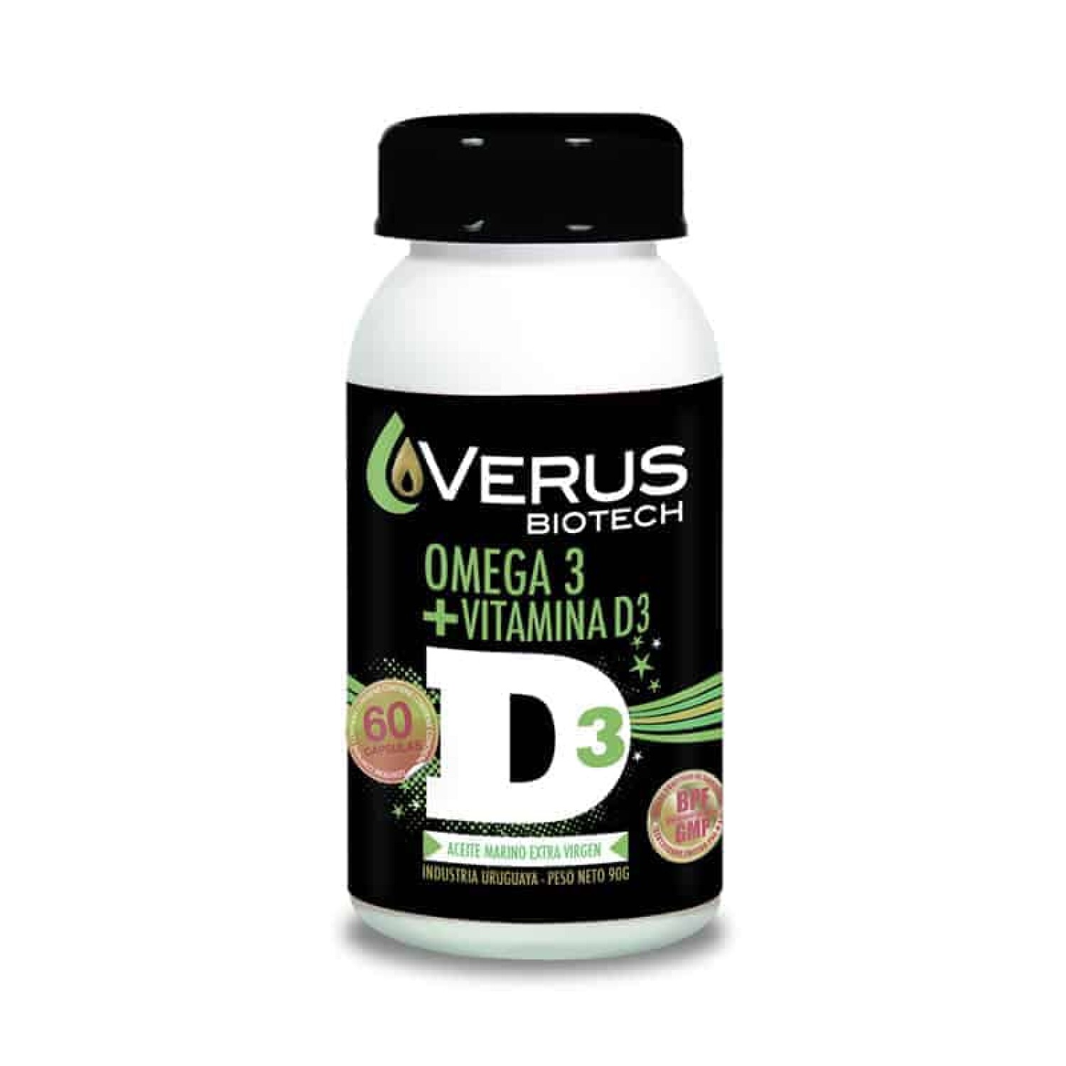 Omega 3 Verus + Vitamina D3 — San Roque