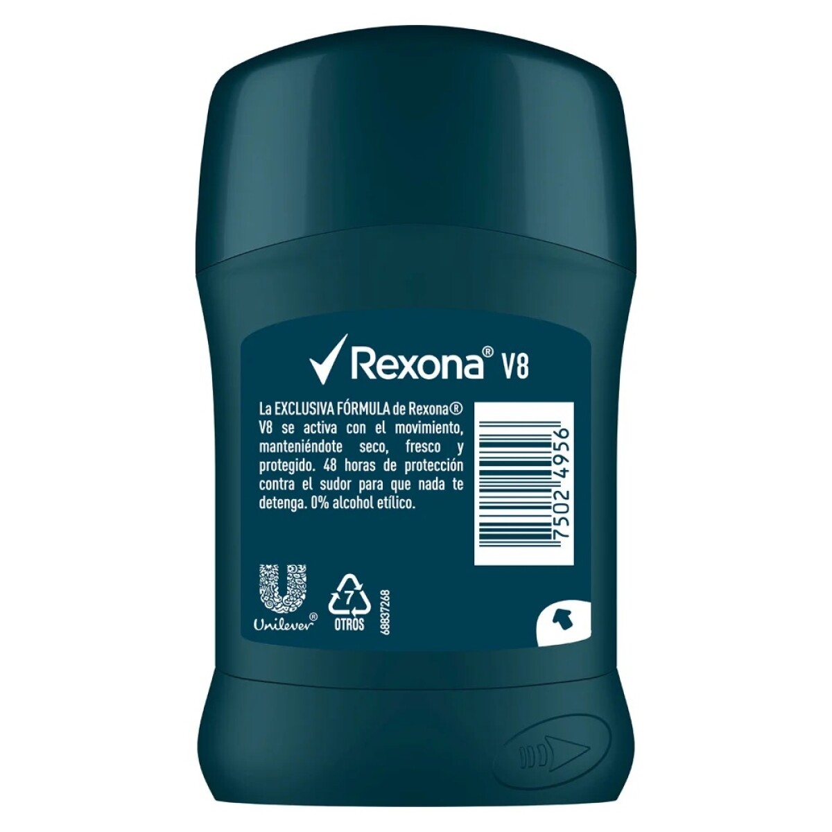 Desodorante Barra Rexona V8 Antitranspirante 50 Ml. — Farmacia El túnel