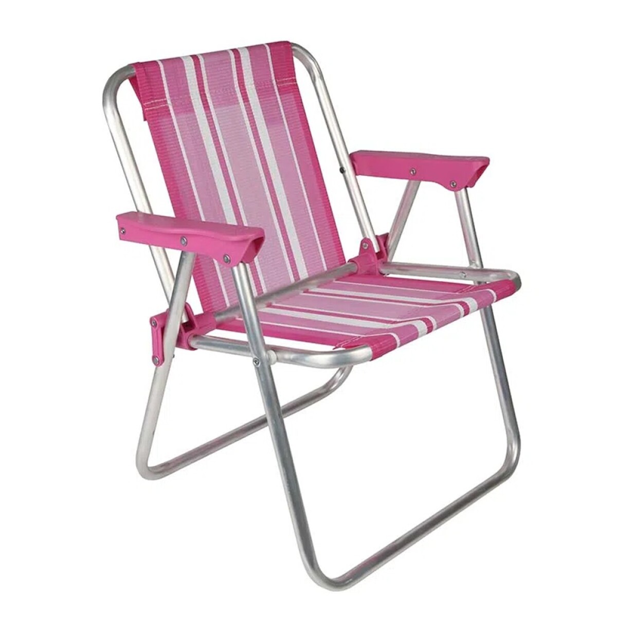 Silla Playa Plegable Infantil Aluminio Alta Mor - Rosa — HTS
