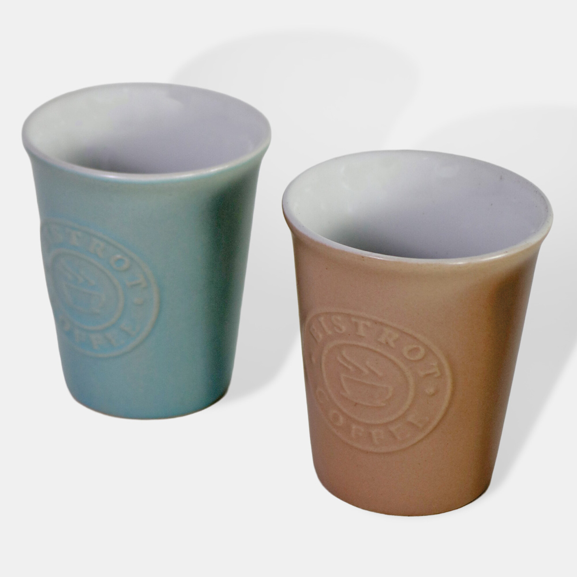 SET VASO P/CAFÉ 4PZAS — Feria Asuncion