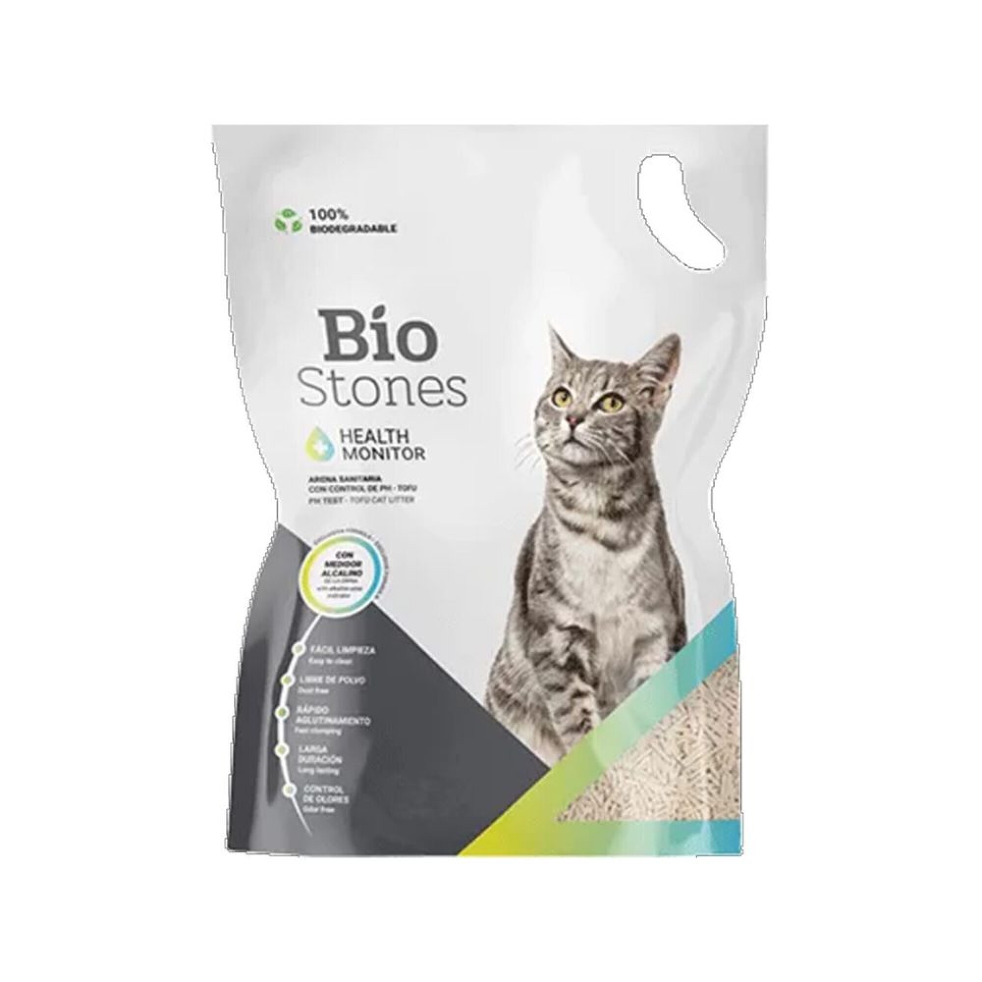 Sanitario Tofu Biostone 2,5 kilos — Pet+