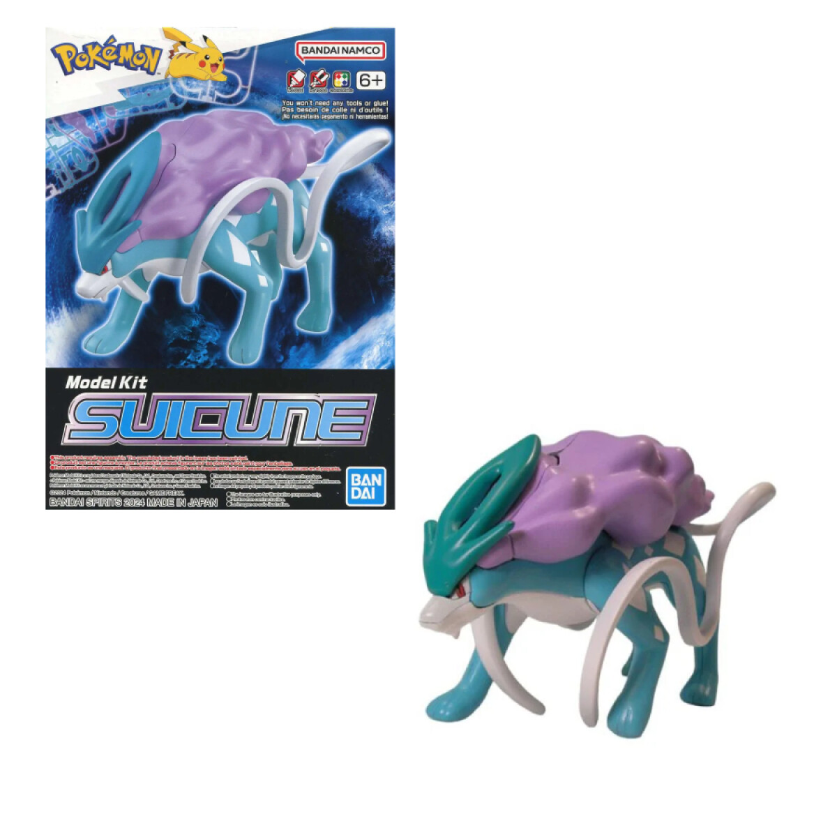 Suicune - Pokemon - Model Kit (Requiere Armado) — X Uruguay