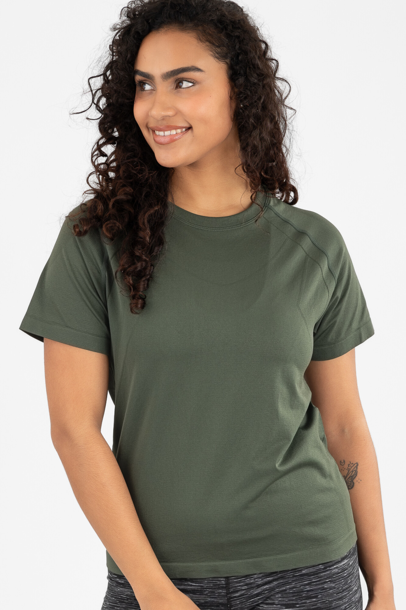 Remera seamless - Verde claro — SiSi