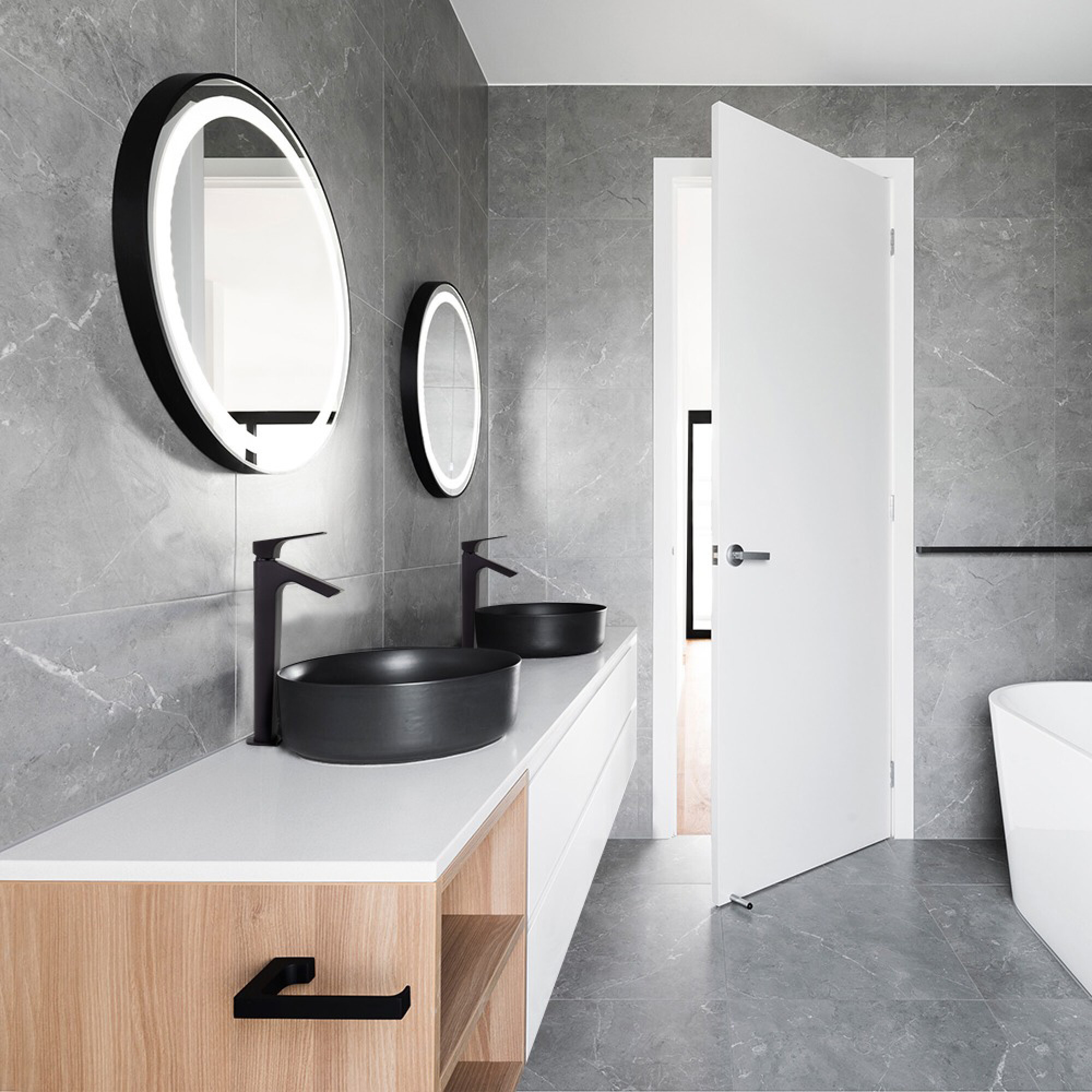 Griferia Para Lavatorio Alto Modelo Urban Chic Negromate Sa211001nm ...