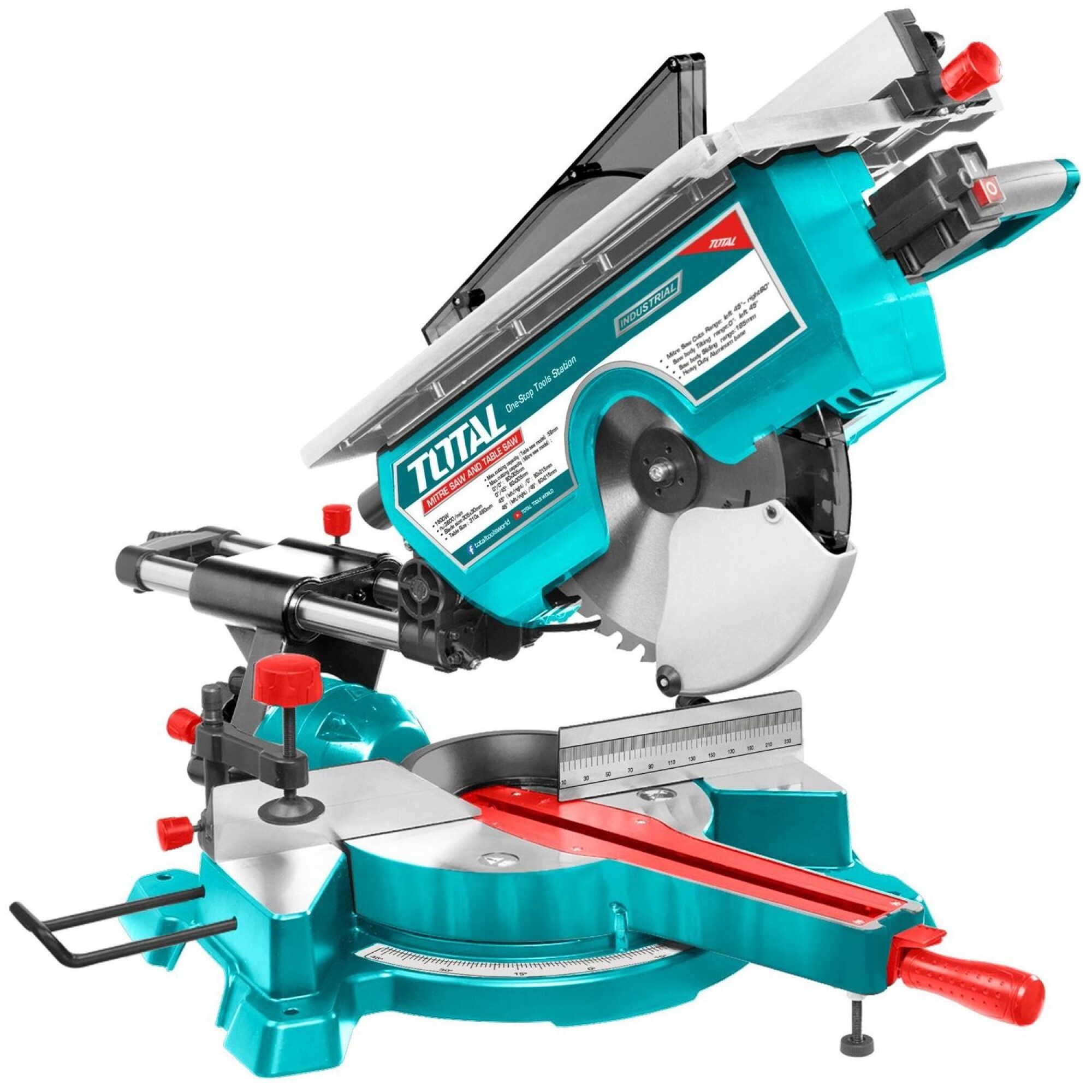 Sierra 2 En 1: Ingletadora Y De Mesa, 12" 1800w, Deslizable ...