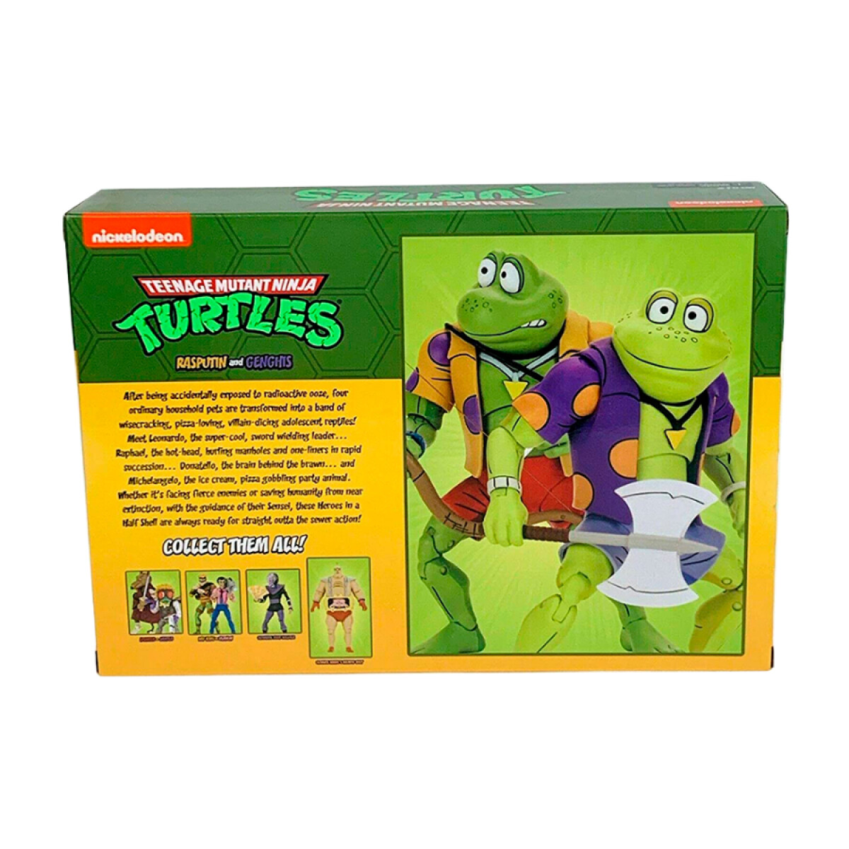 Punk Frogs Genghis & Rasputin - Figuras de 7" Tortugas Ninja — X Uruguay