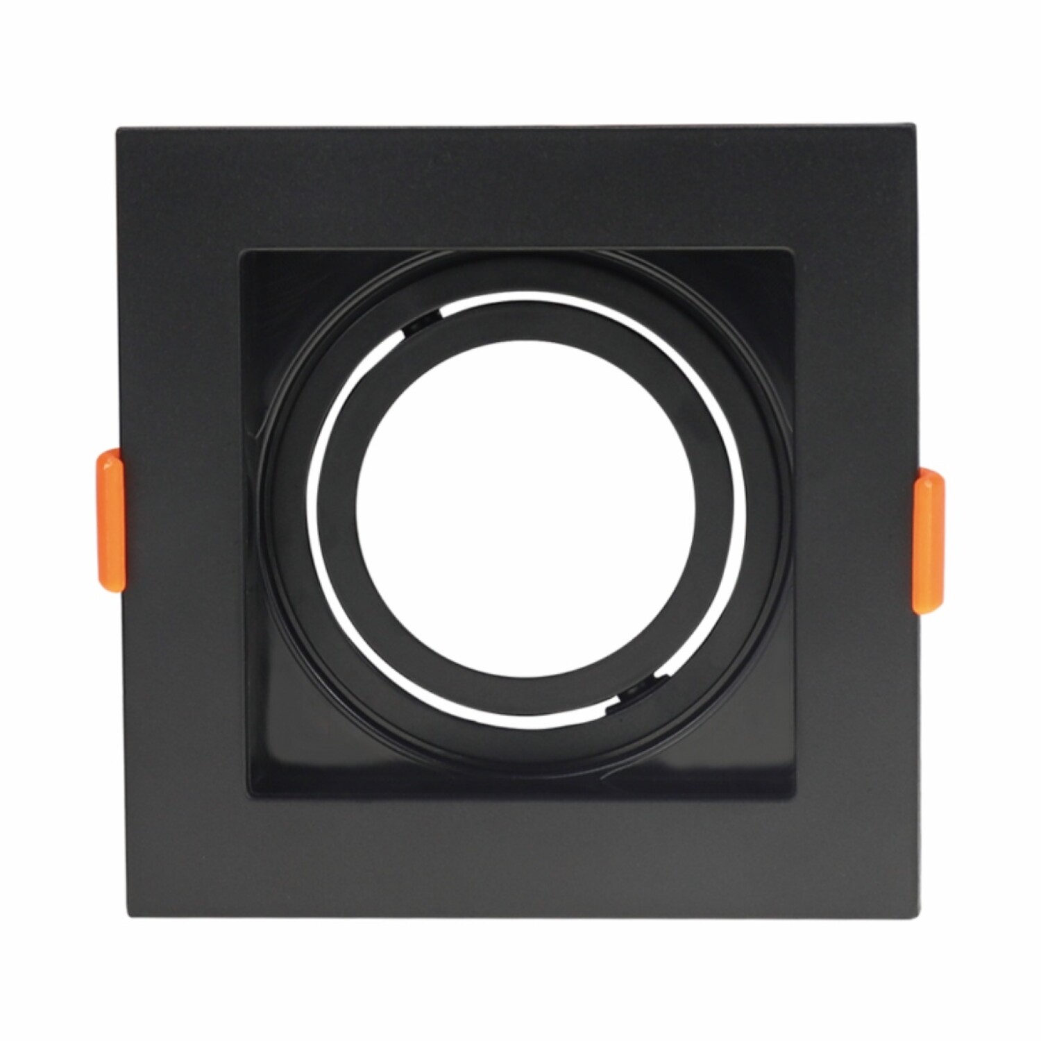 SPOT VCP GU10 NEG/NEG CUADRADO — Luminotecnia