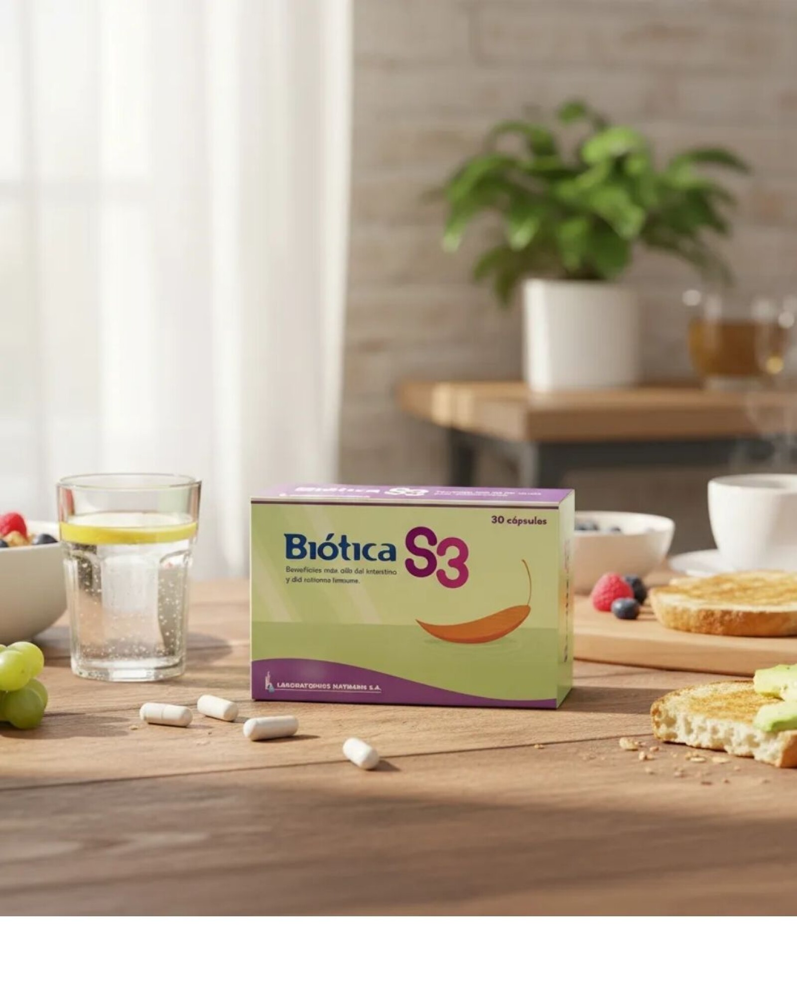 Biótica S3 x 30 Cáps — Wikimúsculos