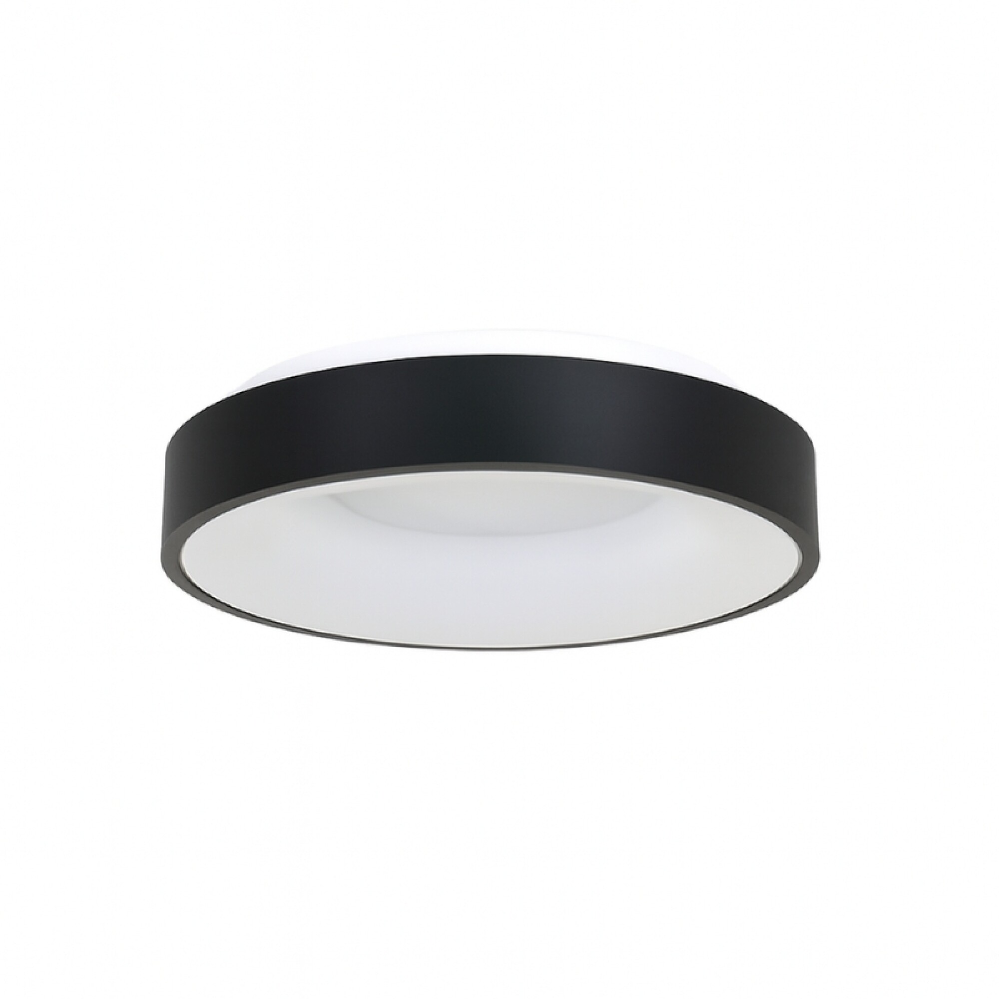 Plafon LED Redondo Philly 30 CM Negro — Serlux