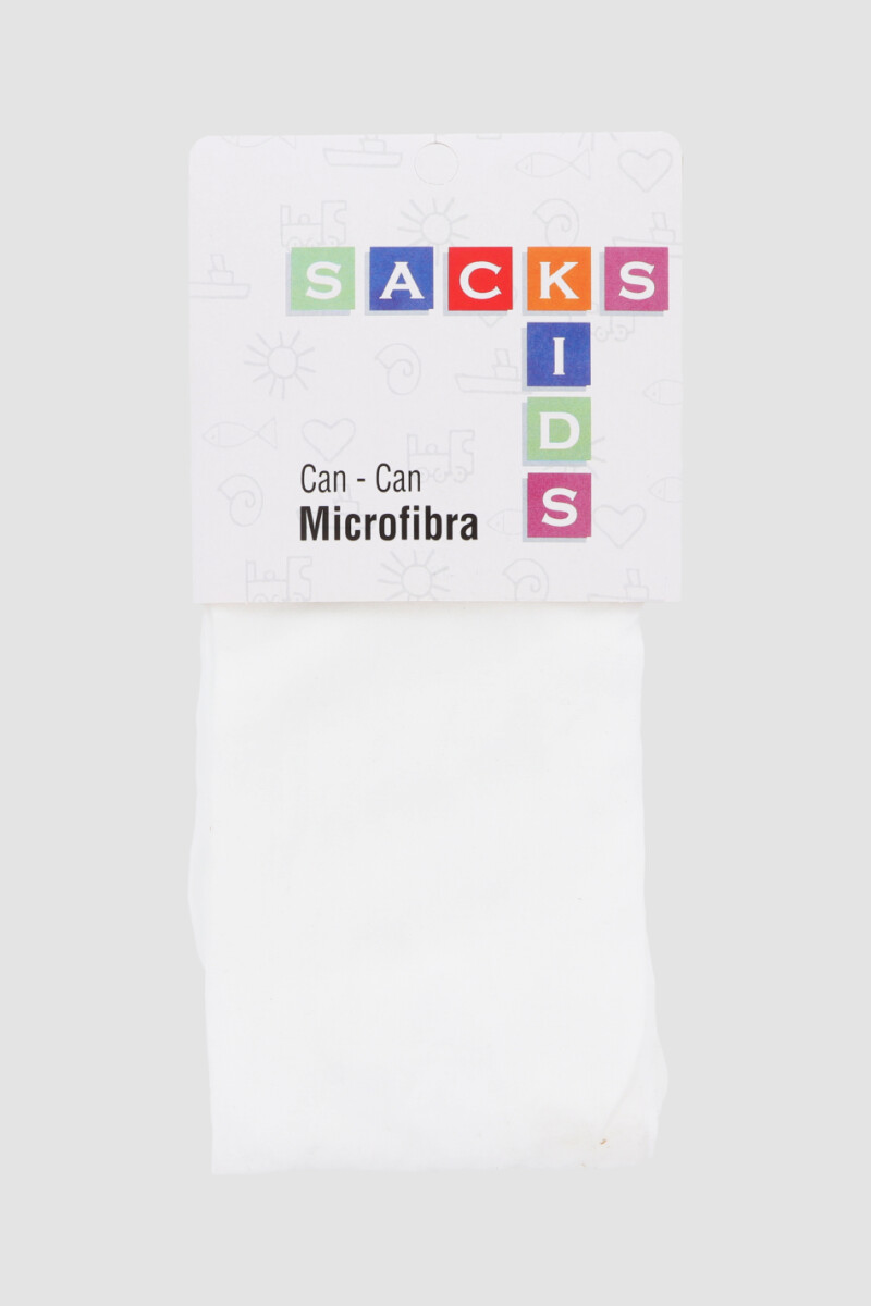 Medias de microfibra - Blanco — SiSi